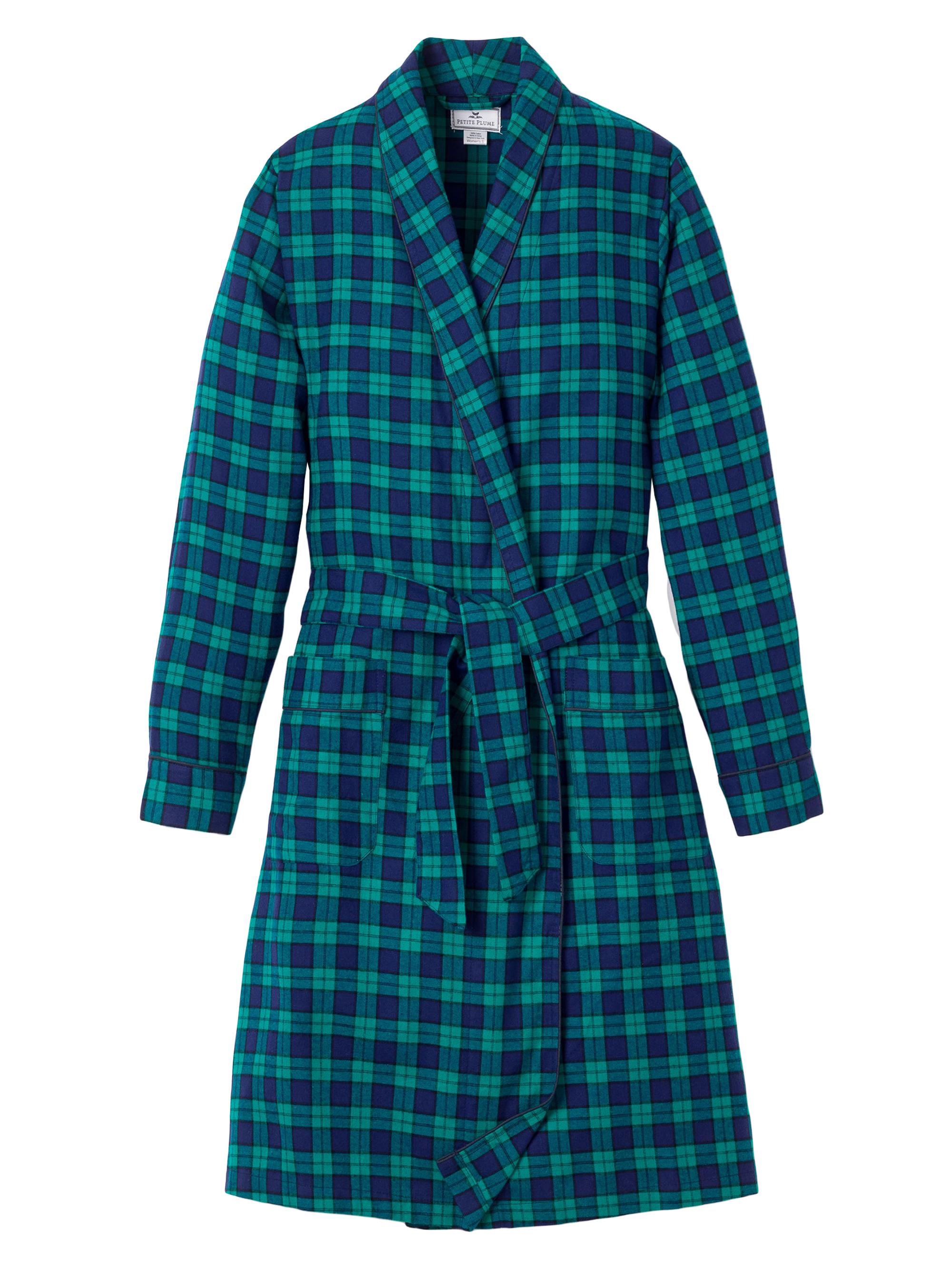 Shop Petite Plume Highland Tartan Robe | Saks Fifth Avenue