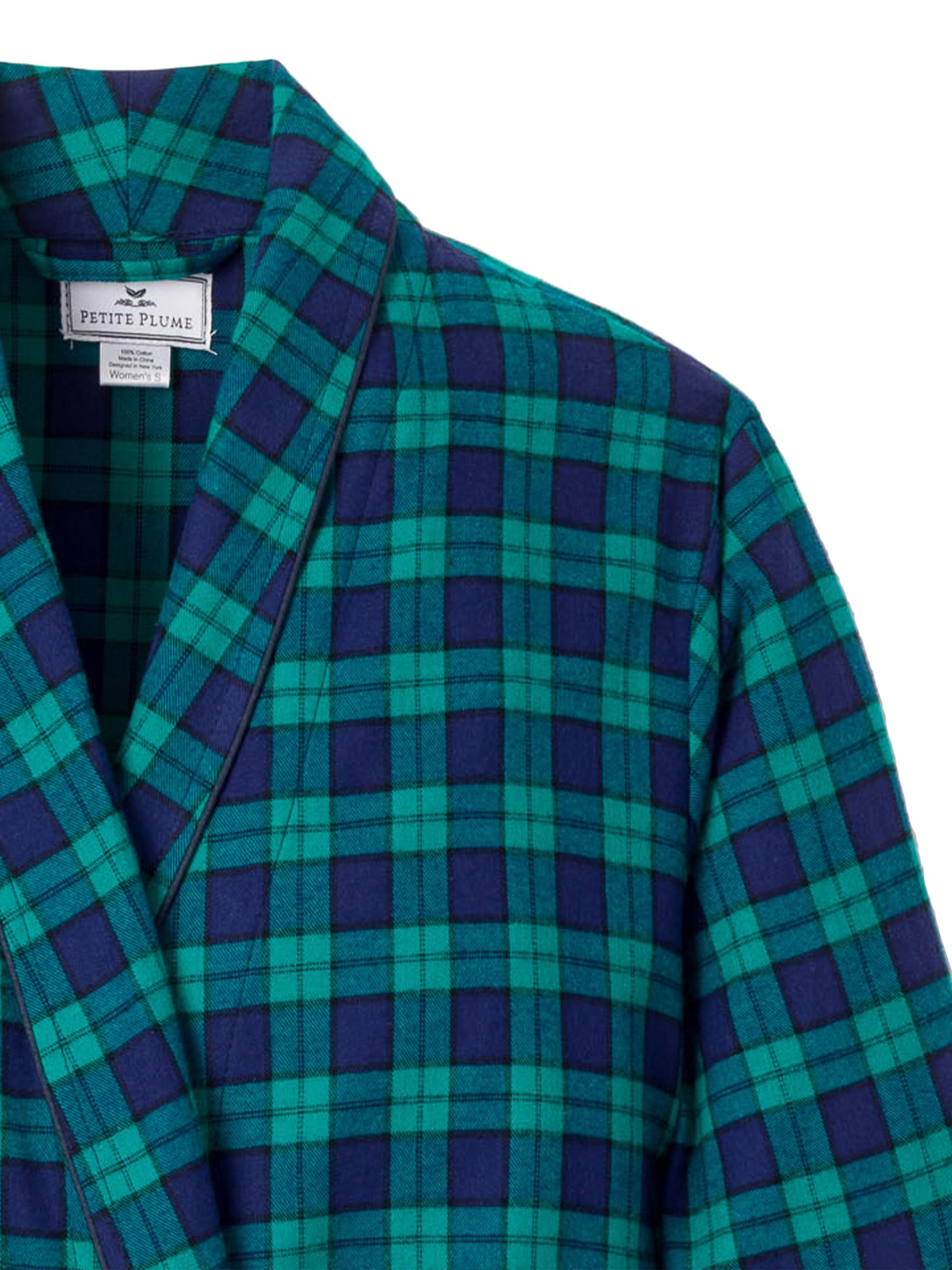 Shop Petite Plume Highland Tartan Robe | Saks Fifth Avenue