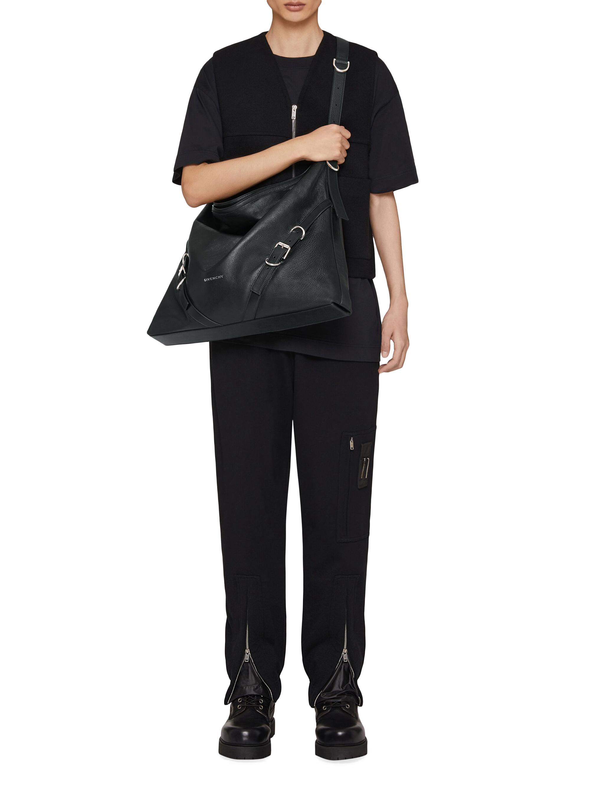 Givenchy Large Voyou Bag In Grained Leather | Saks Fifth Avenue