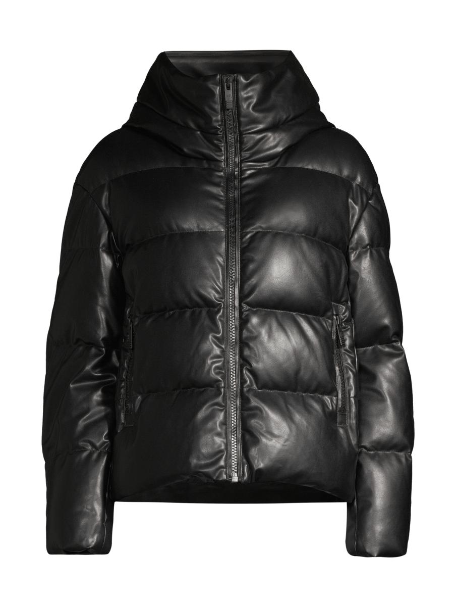Fusalp Faux-Leather Down Puffer Jacket | Saks Fifth Avenue