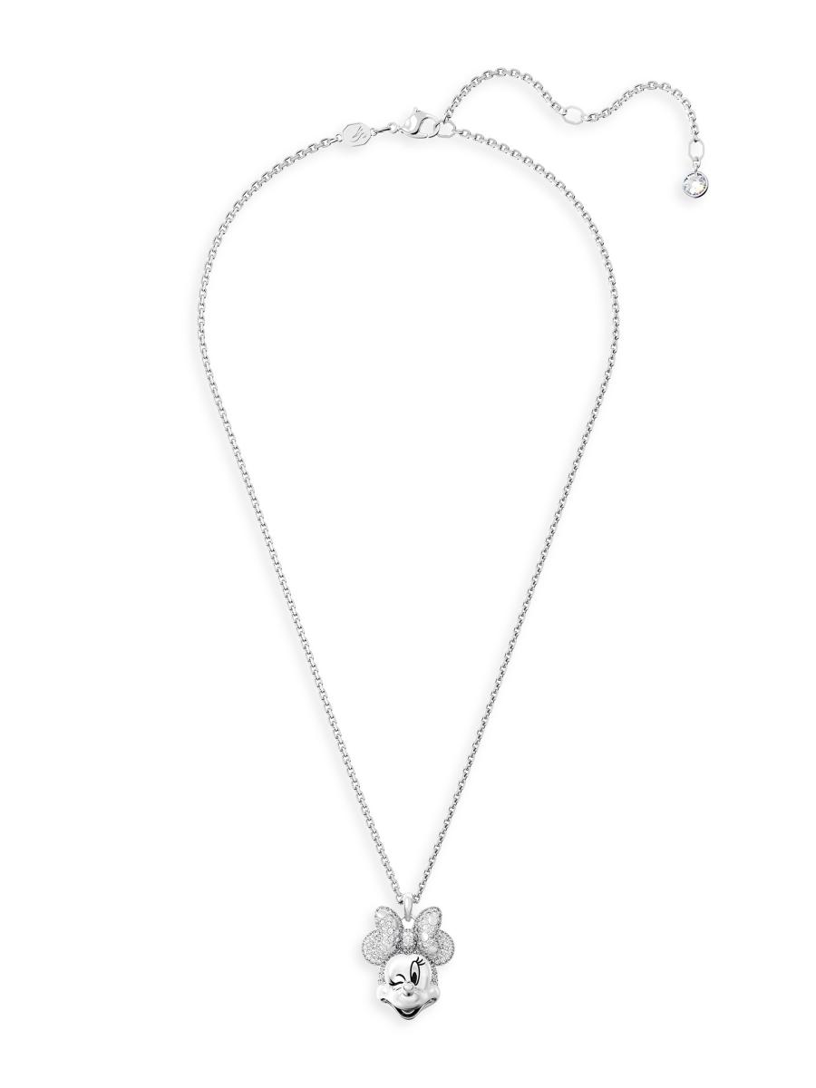 Minnie mouse necklace swarovski store