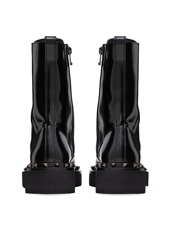 Shop Valentino Garavani Rockstud M-Way Combat Boots in Shop Valentino Garavani Rockstud M-Way Combat Boots in