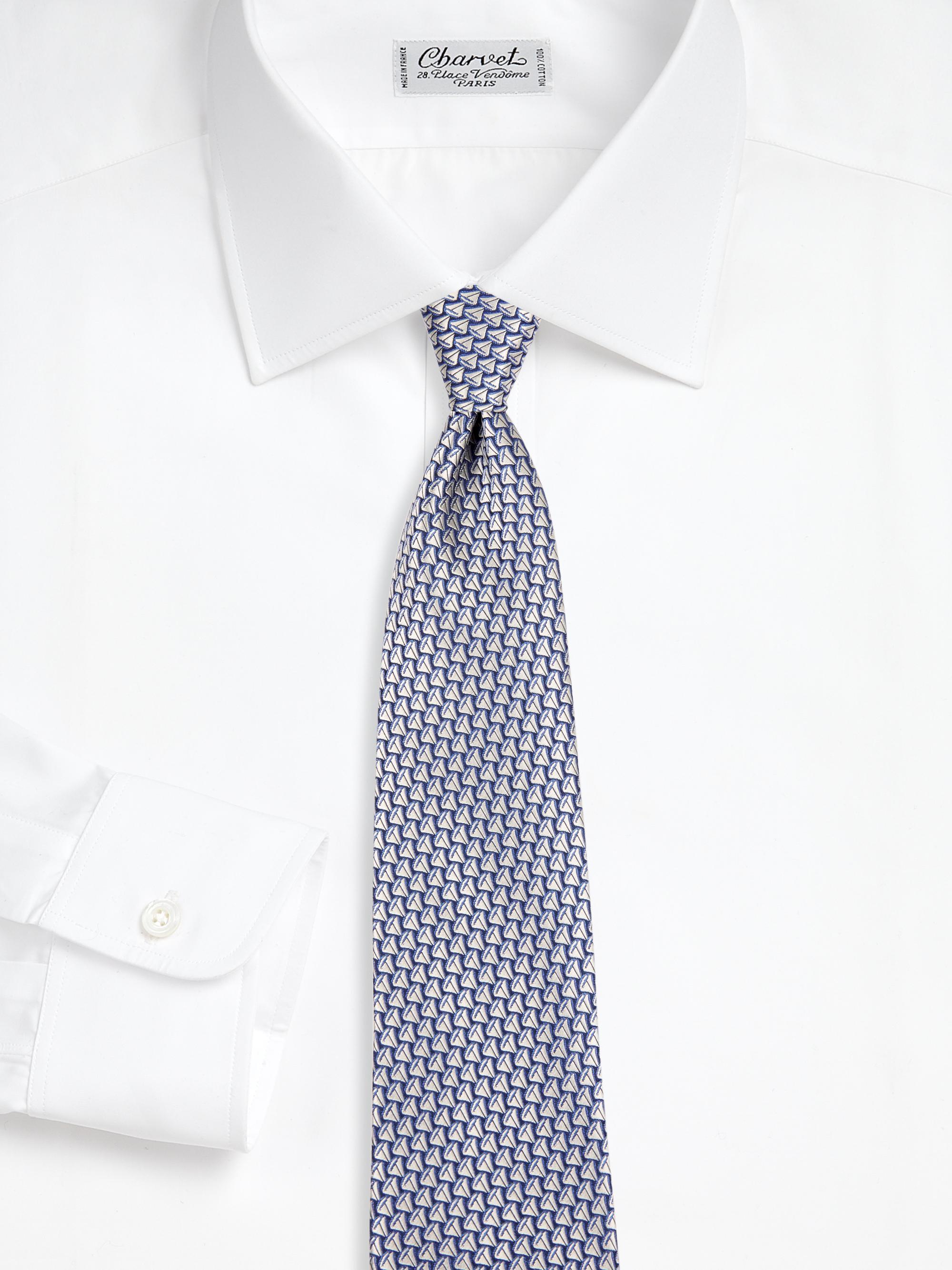 Charvet Sailboat Silk Jacquard Tie | Saks Fifth Avenue
