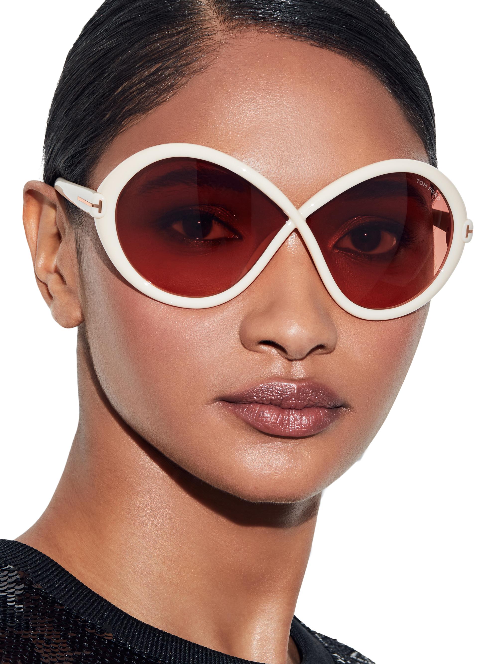 TOM FORD Jada 68MM Oversized Sunglasses | Saks Fifth Avenue