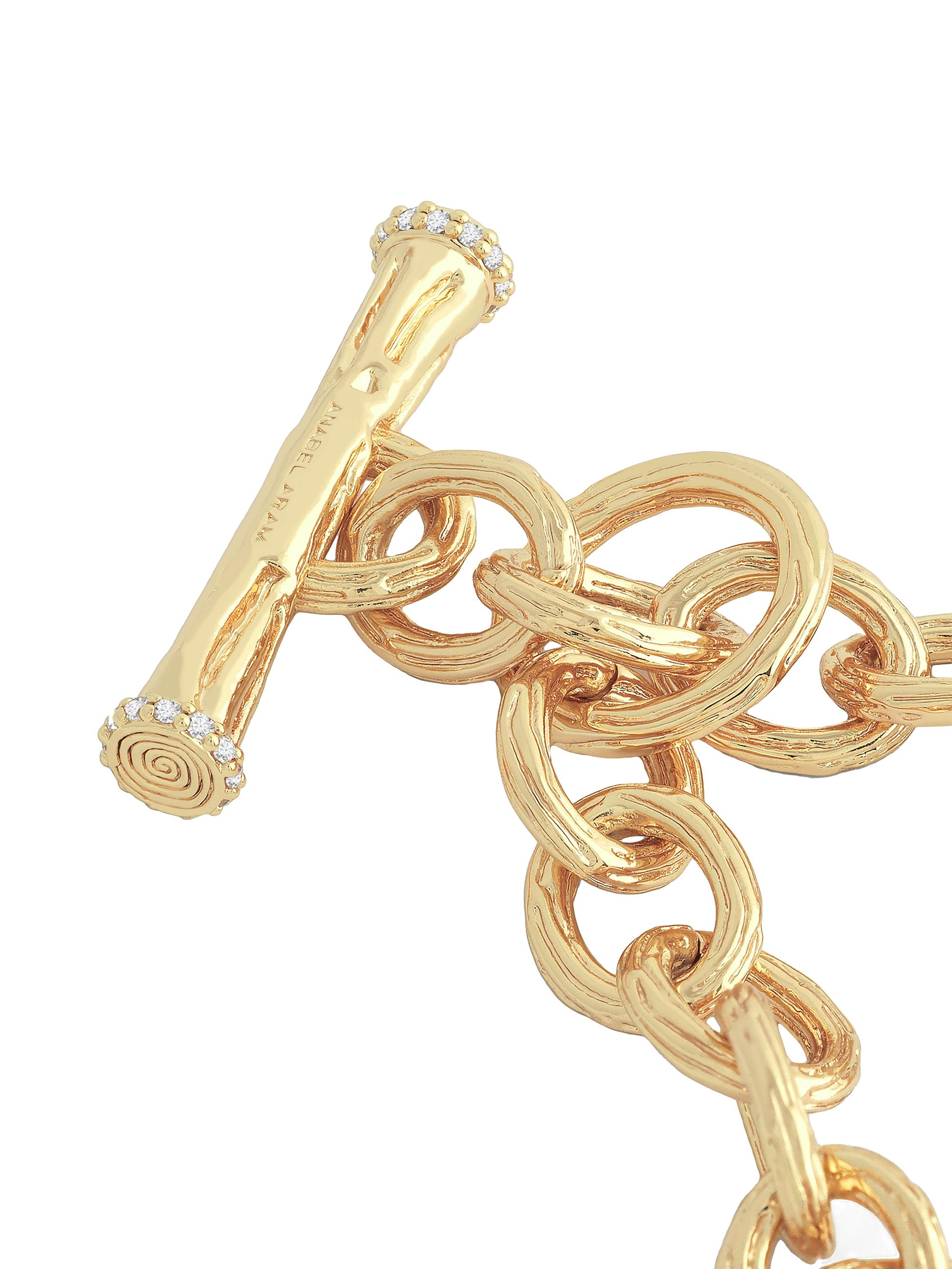 Anabel Aram Enchanted Forest 18K Gold-Plated & Cubic Zirconia Chain ...