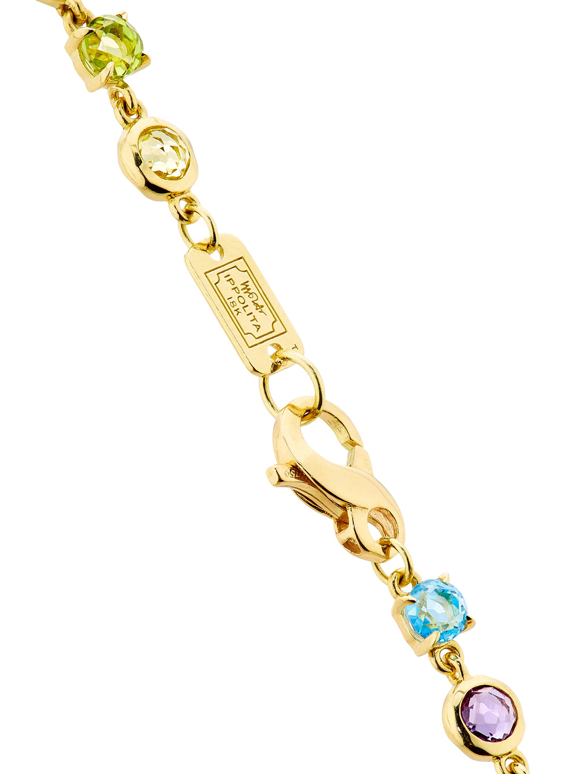 Ippolita Rock Candy® 18K Gold & Multi-Stone Alpine Necklace | Saks ...