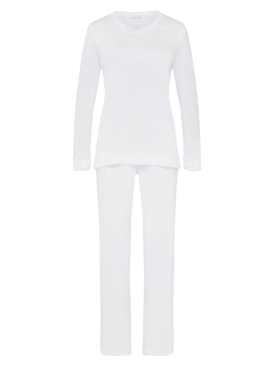 Shop Hanro Moments Cotton 2-Piece Pajama Set | Saks Fifth Avenue