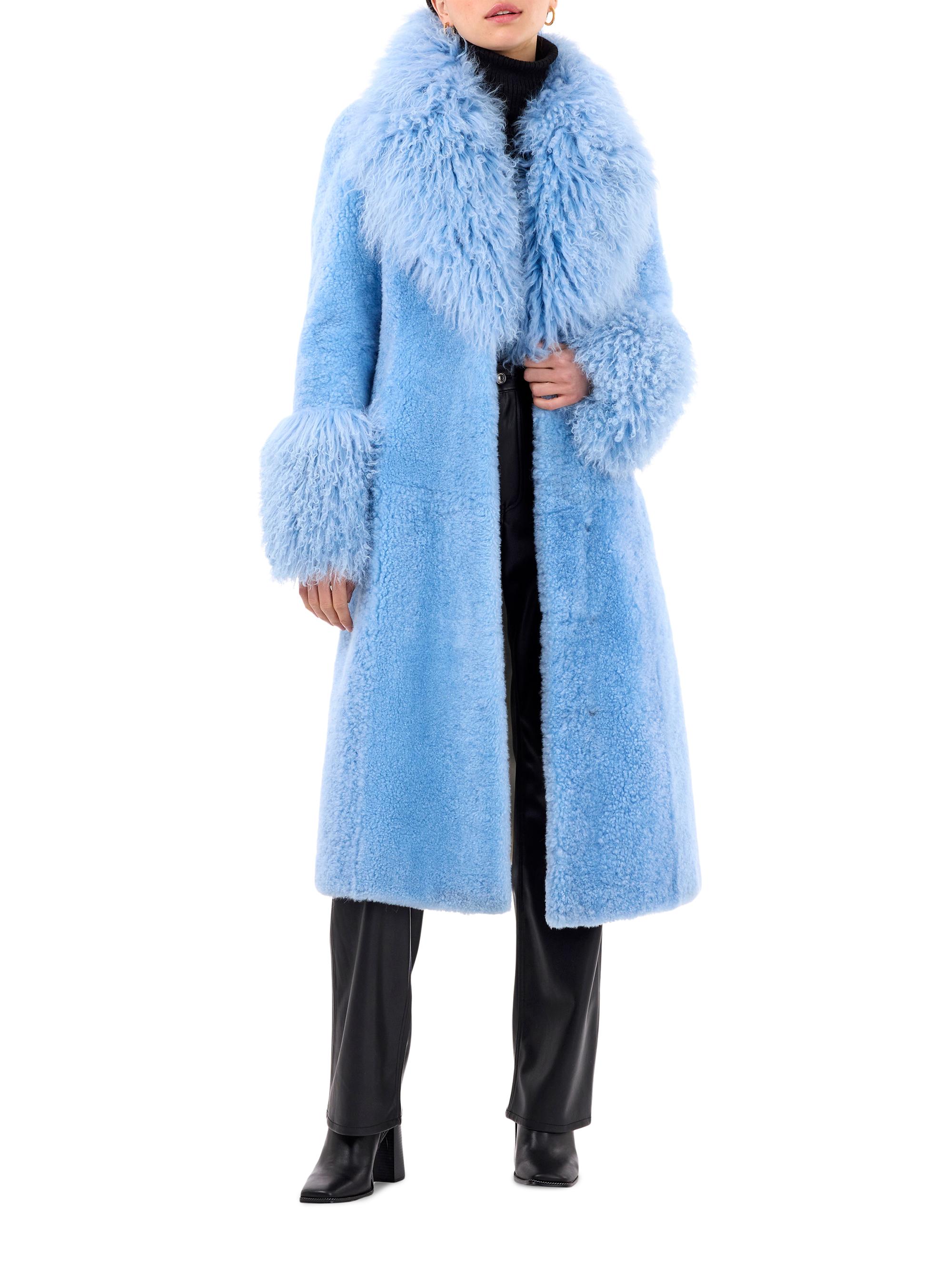 Gorski Cashmere Goat Coat With Mongolian Goat | Saks Fifth Avenue