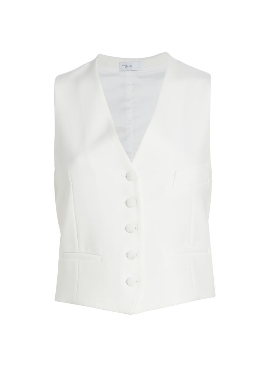Rosetta Getty Tailored Vest Top | Saks Fifth Avenue