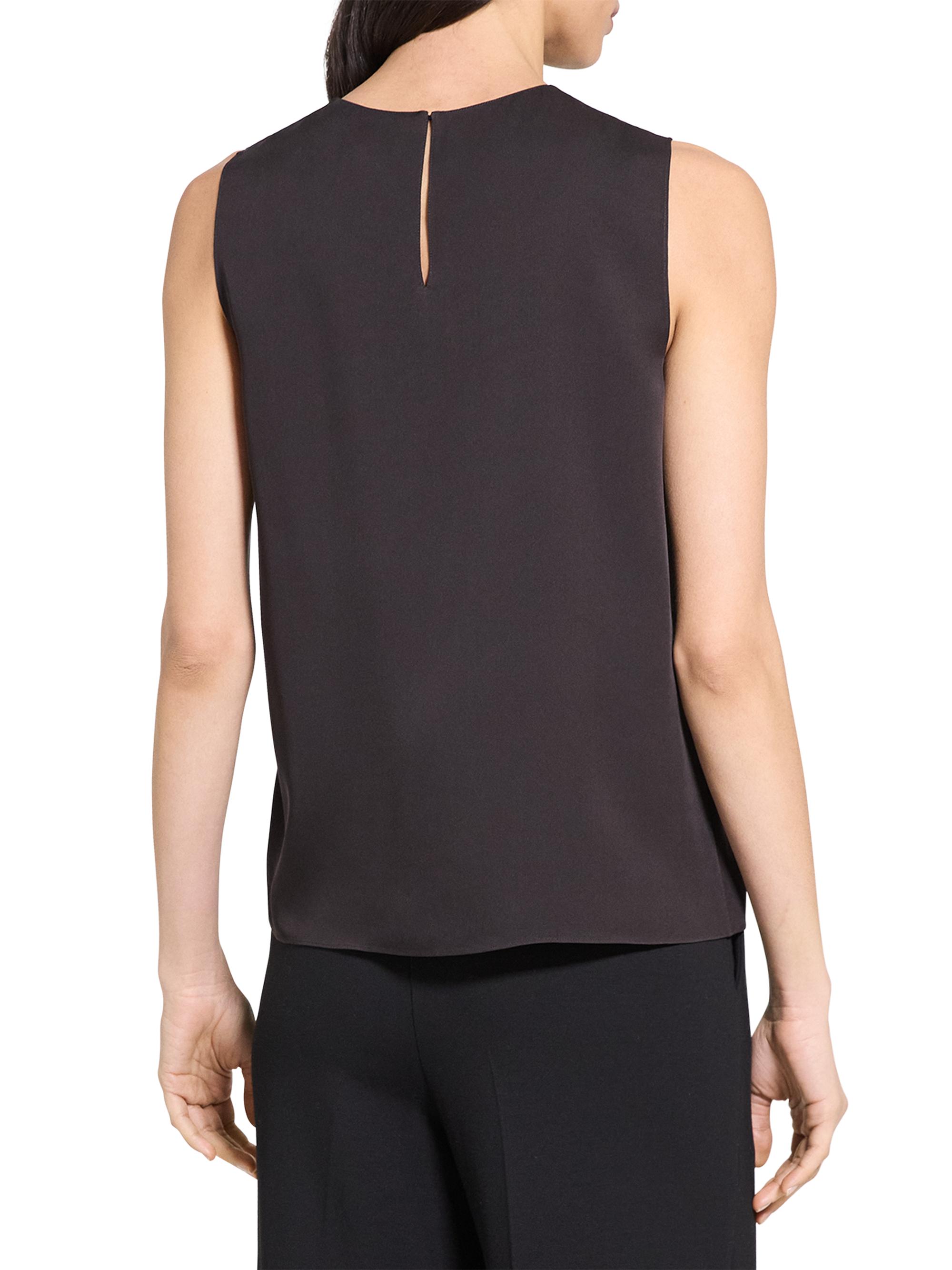 Theory Sleeveless Silk Top | Saks Fifth Avenue