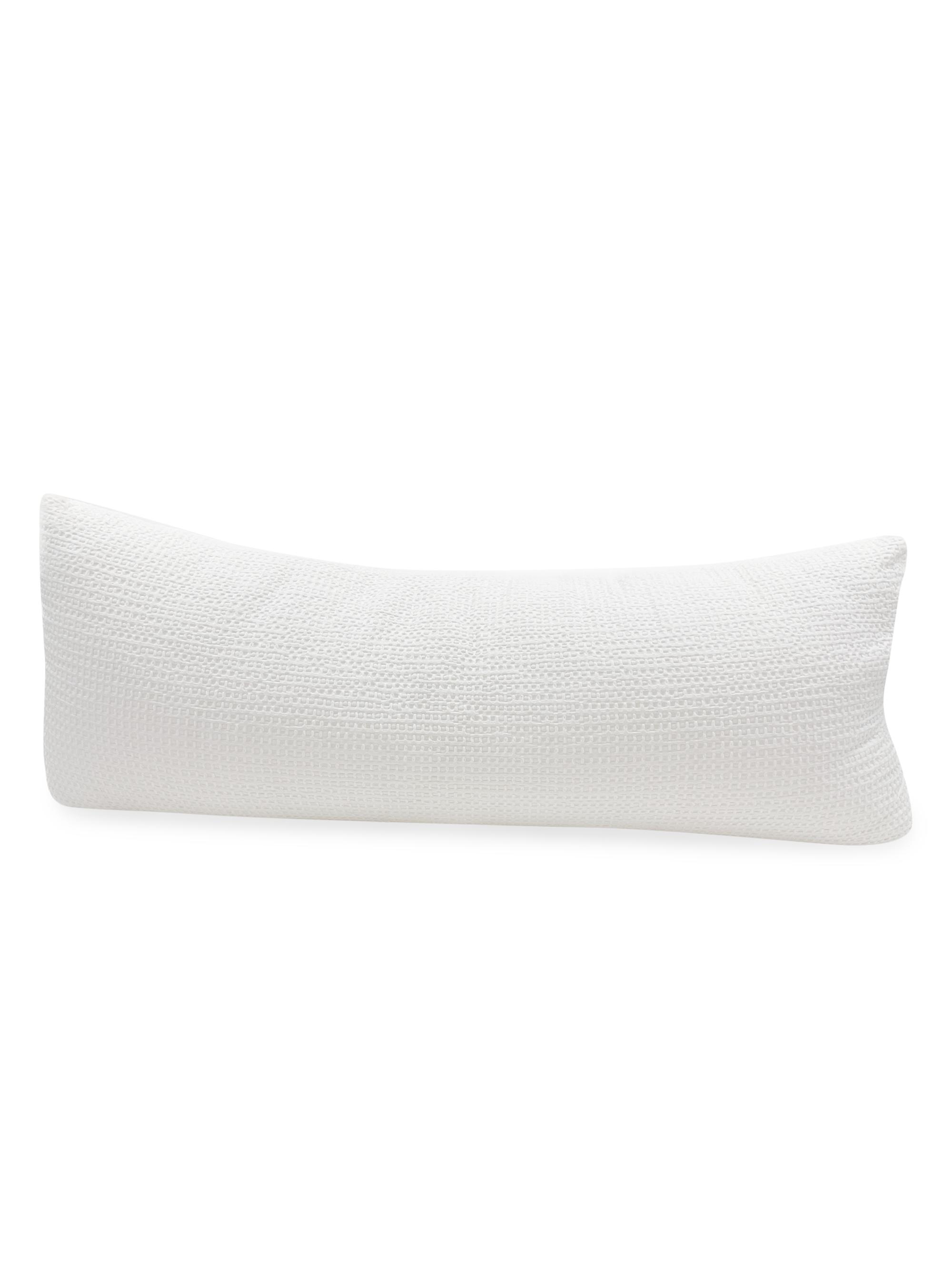 Anaya Euro Cotton Waffle Weave Body Pillow Cover | Saks Fifth Avenue