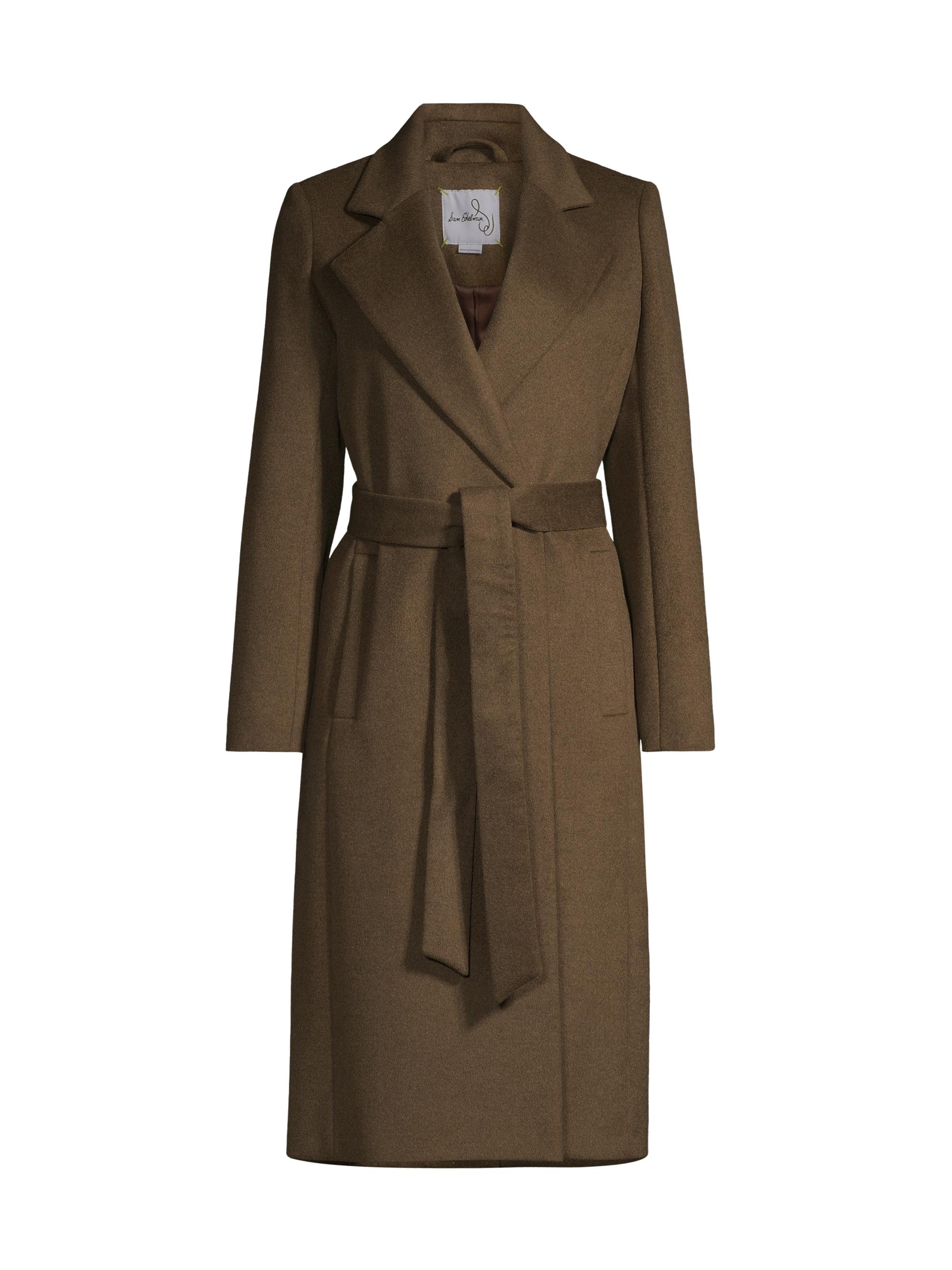 Sam Edelman Wool-Blend Robe Coat | Saks Fifth Avenue