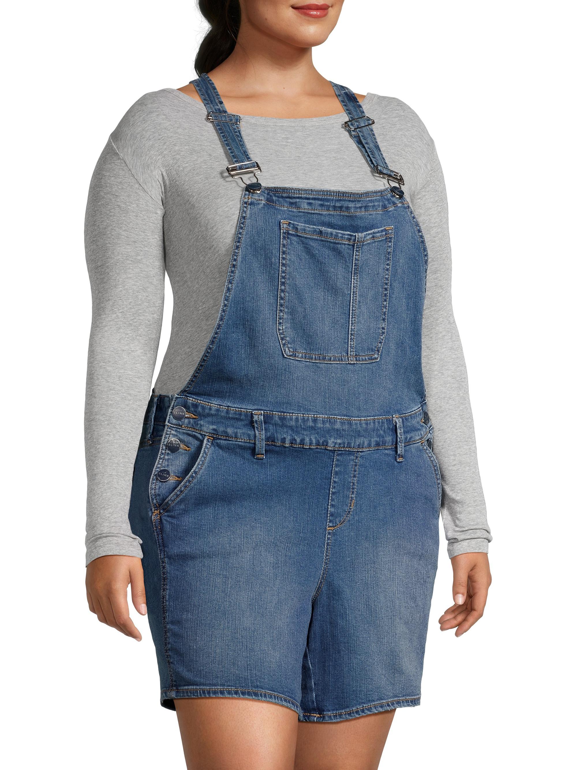 Slink Jeans Short Denim Overalls | Saks Fifth Avenue