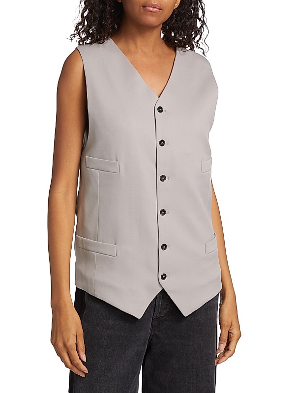 Shop MM6 Maison Margiela Tie-Back Vest | Saks Fifth Avenue Shop MM6 Maison Margiela Tie-Back Vest | Saks Fifth Avenue