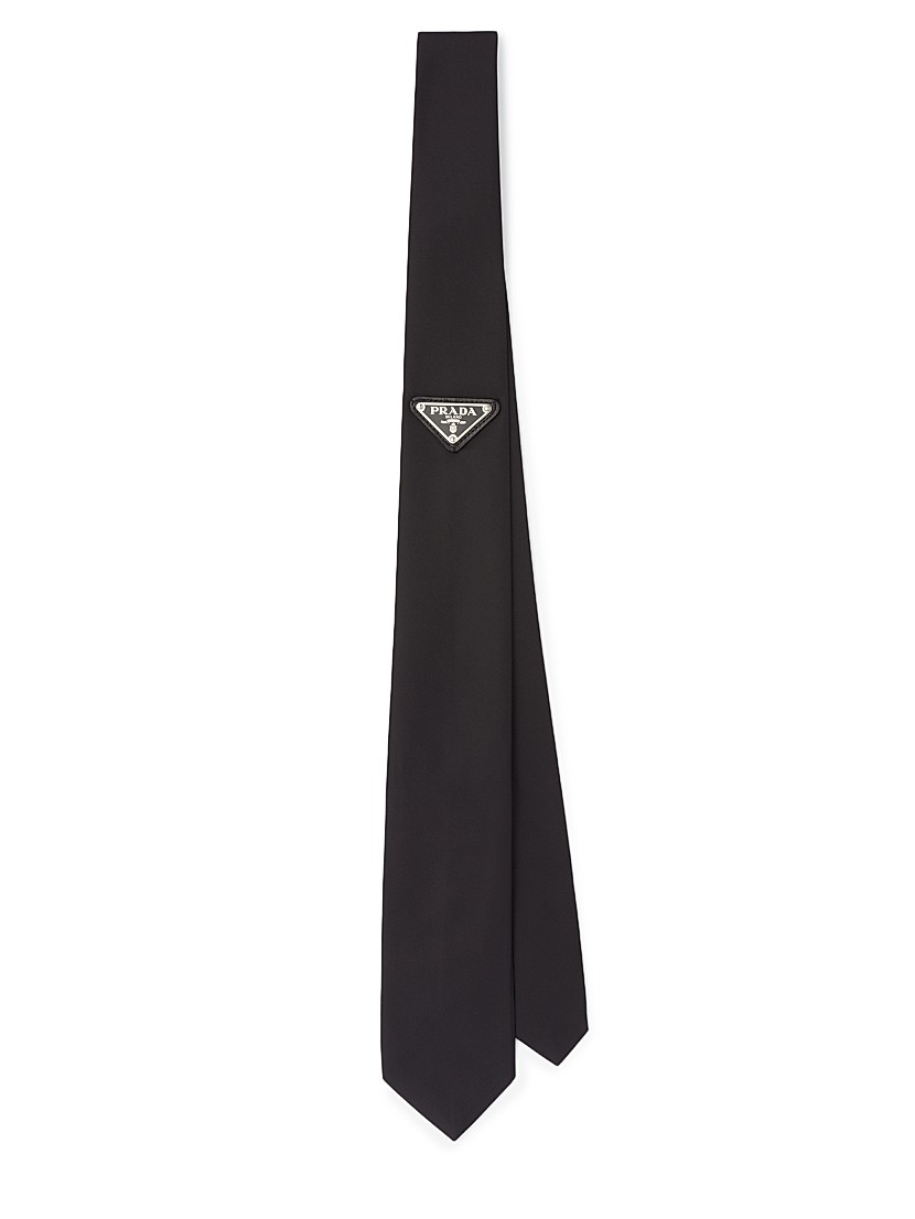 Shop Prada Re-Nylon Gabardine Tie | Saks Fifth Avenue Shop Prada Re-Nylon Gabardine Tie | Saks Fifth Avenue