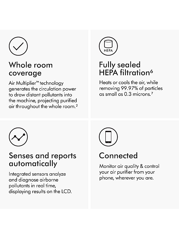 Shop Dyson Purifier Hot and Cool Formaldehyde HP09 | Saks Shop Dyson Purifier Hot and Cool Formaldehyde HP09 | Saks