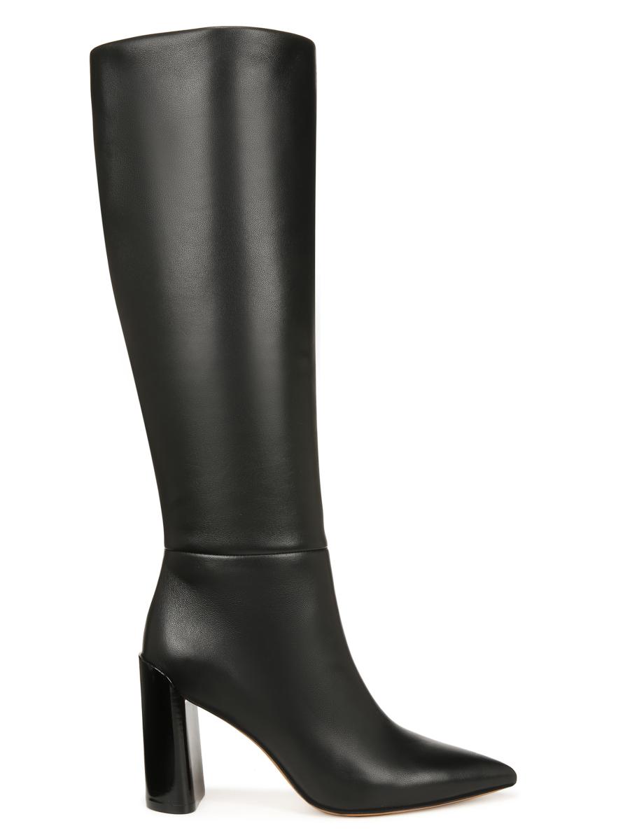 Vince Pilar Knee-High Wide-Calf Leather Boots | Saks Fifth Avenue