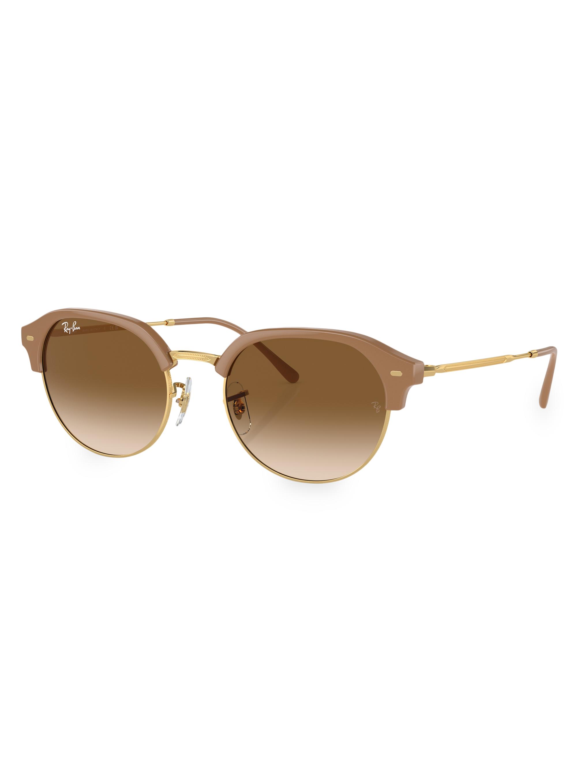 Ray-Ban RB4420 53MM Round Sunglasses | Saks Fifth Avenue