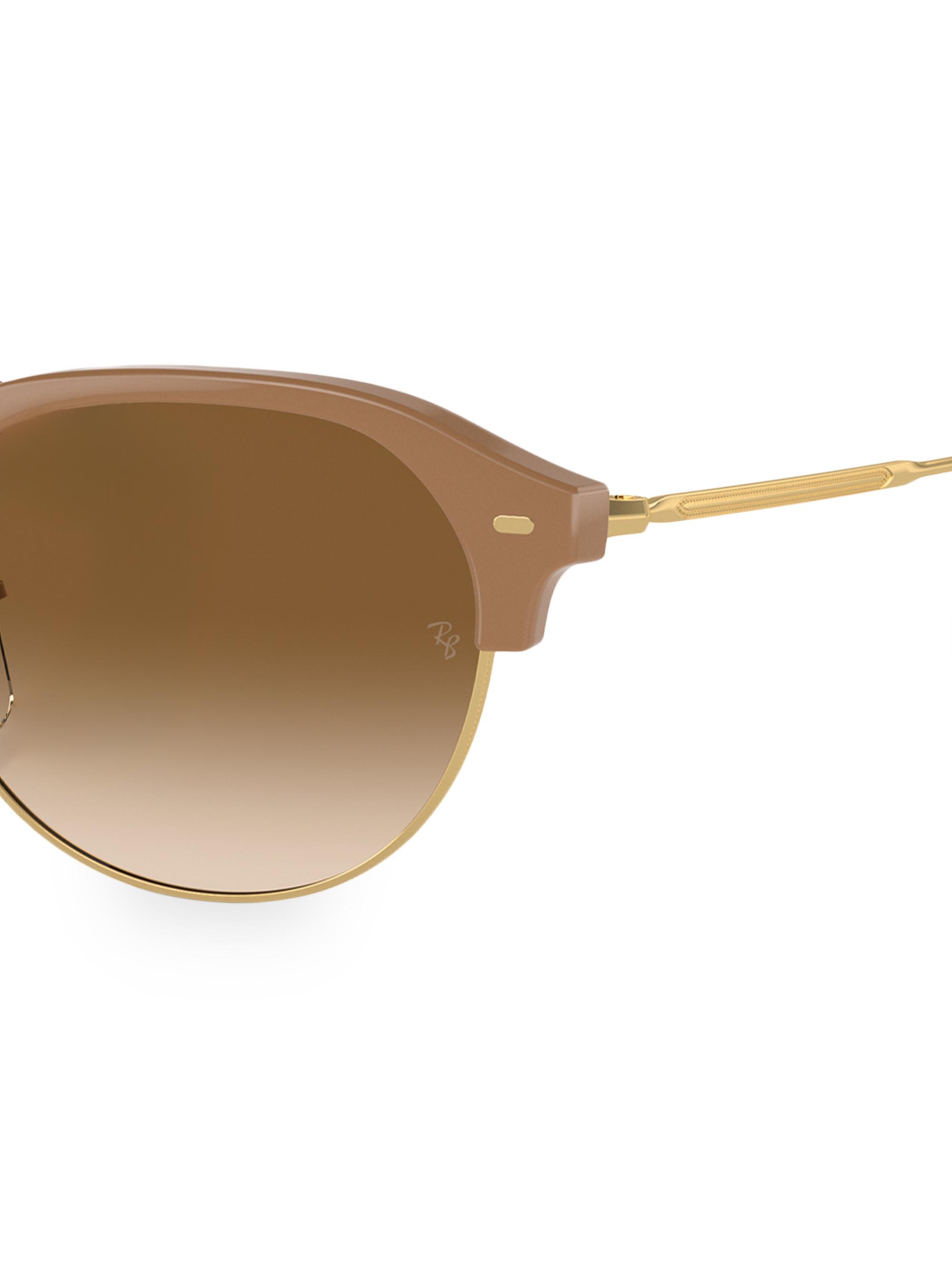 Ray-Ban RB4420 53MM Round Sunglasses | Saks Fifth Avenue