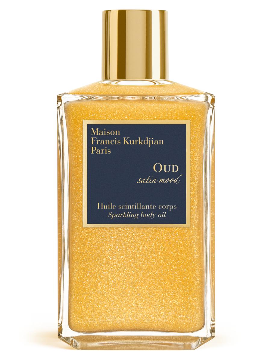 Maison Francis Kurkdjian Oud Satin Mood Scented Sparkling Body Oil ...