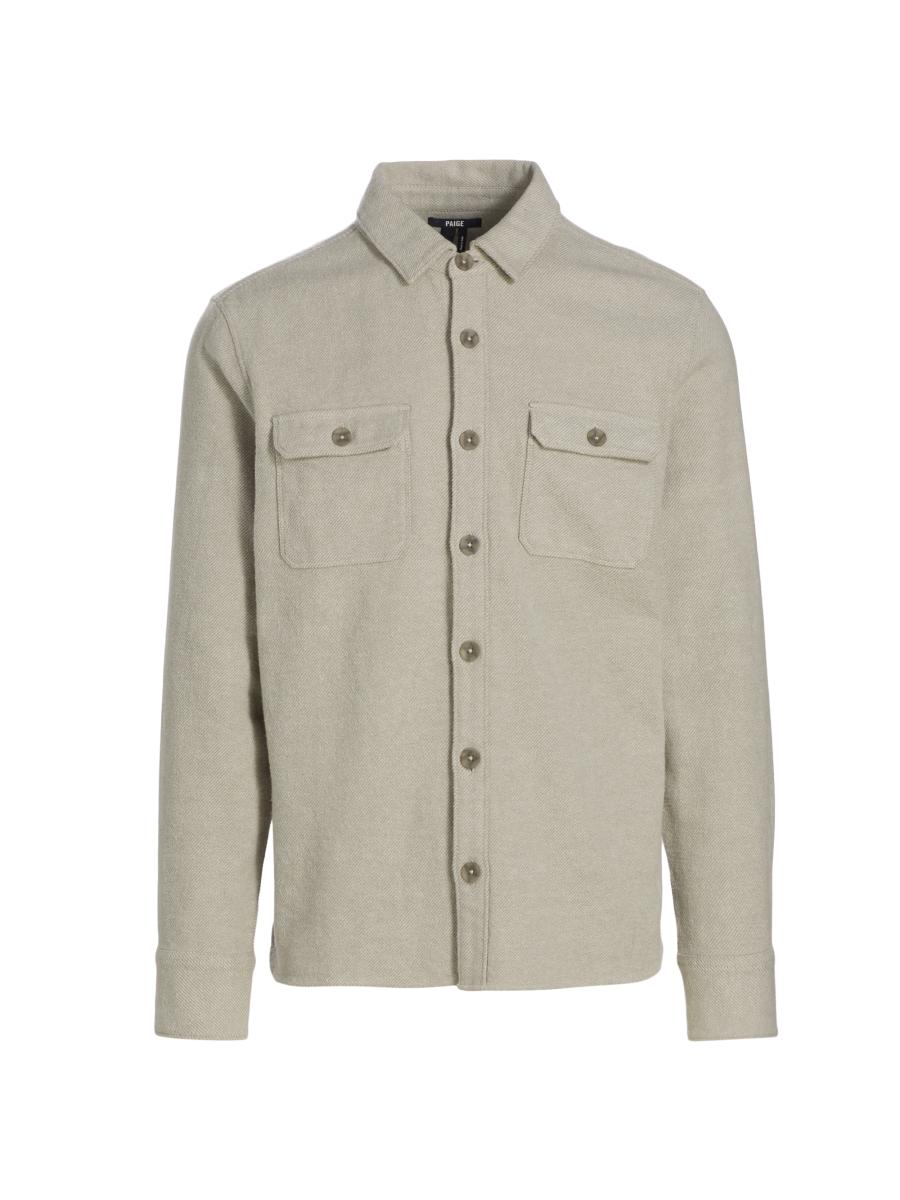 Paige Wilbur Twill Overshirt | Saks Fifth Avenue