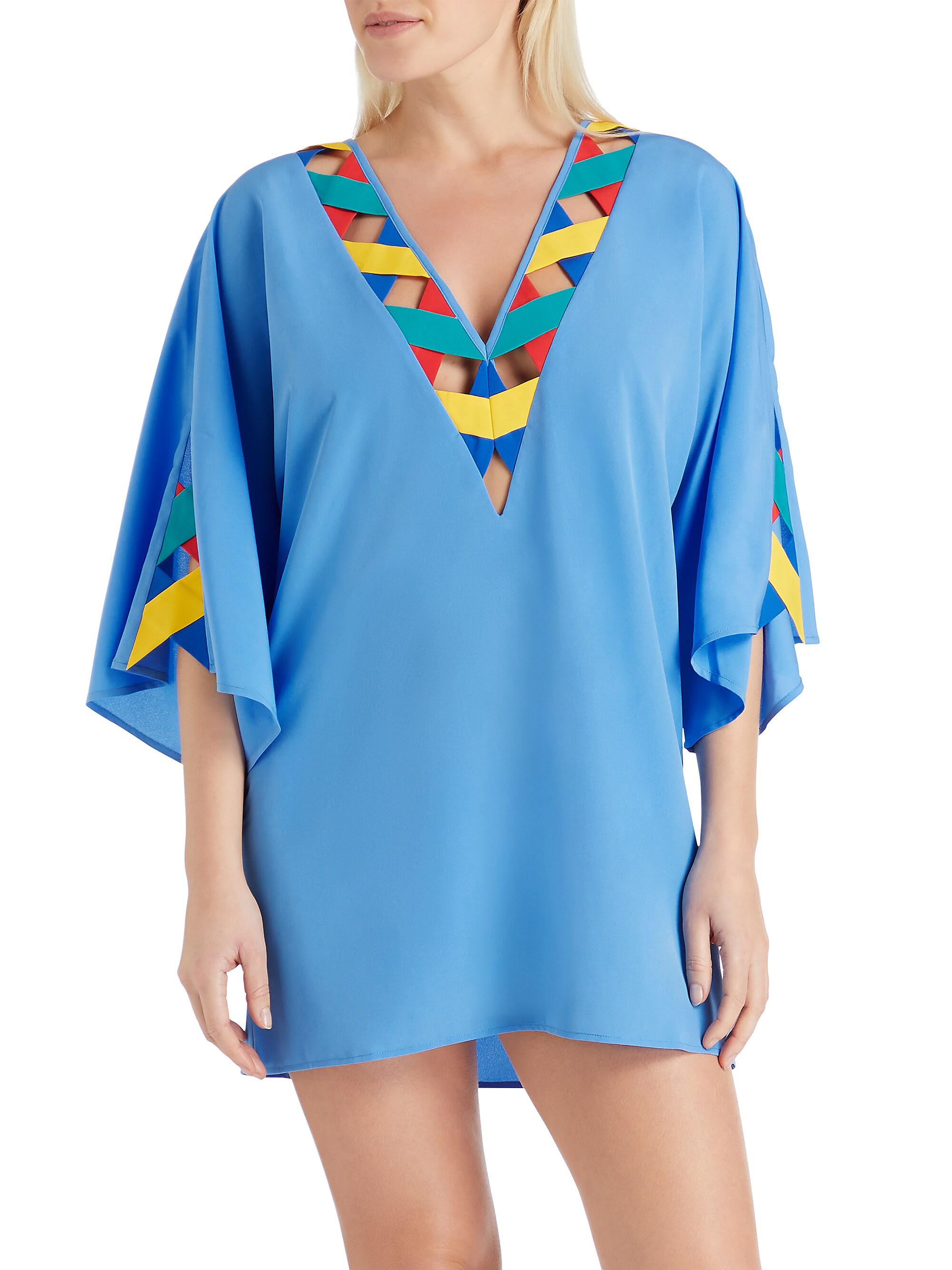 Valimare Mallorca Cover-Up Tunic Dress | Saks Fifth Avenue