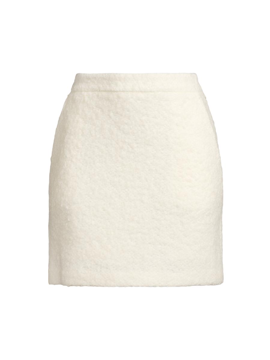 Toccin Addison Wool-Blend Miniskirt | Saks Fifth Avenue