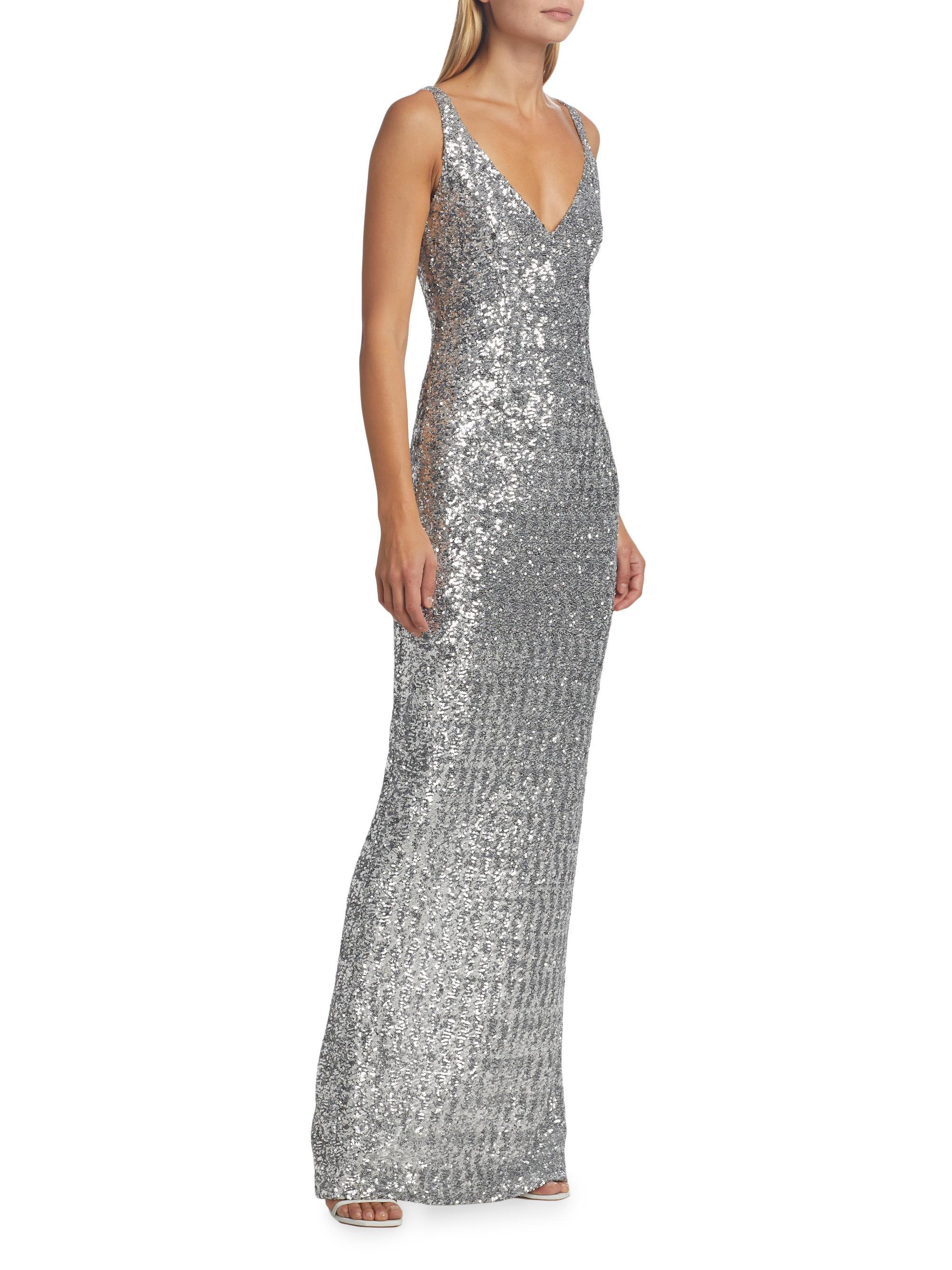 Michael Kors Collection Sleeveless Sequined Gown | Saks Fifth Avenue