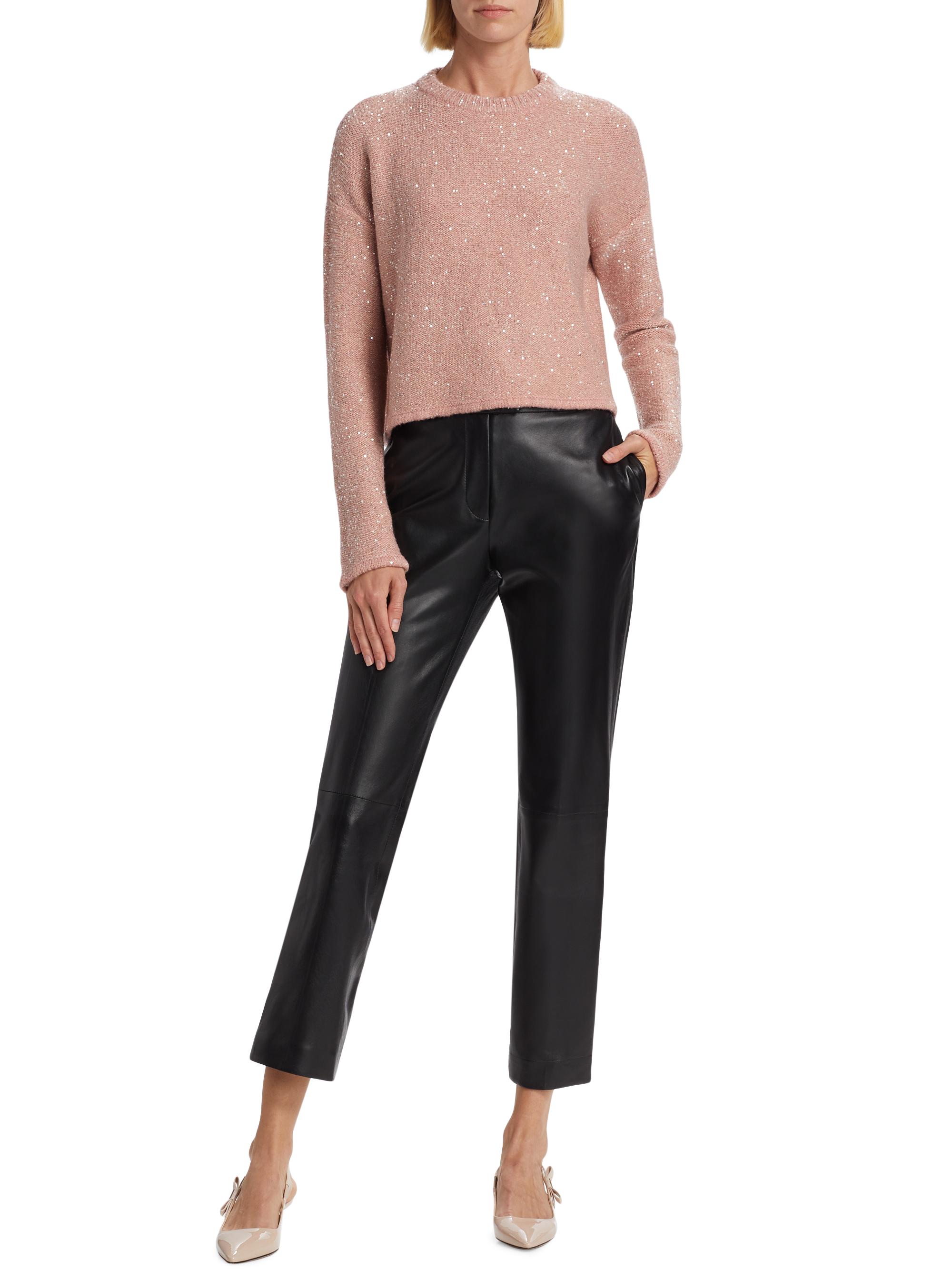 Altuzarra Todd Leather Pants | Saks Fifth Avenue