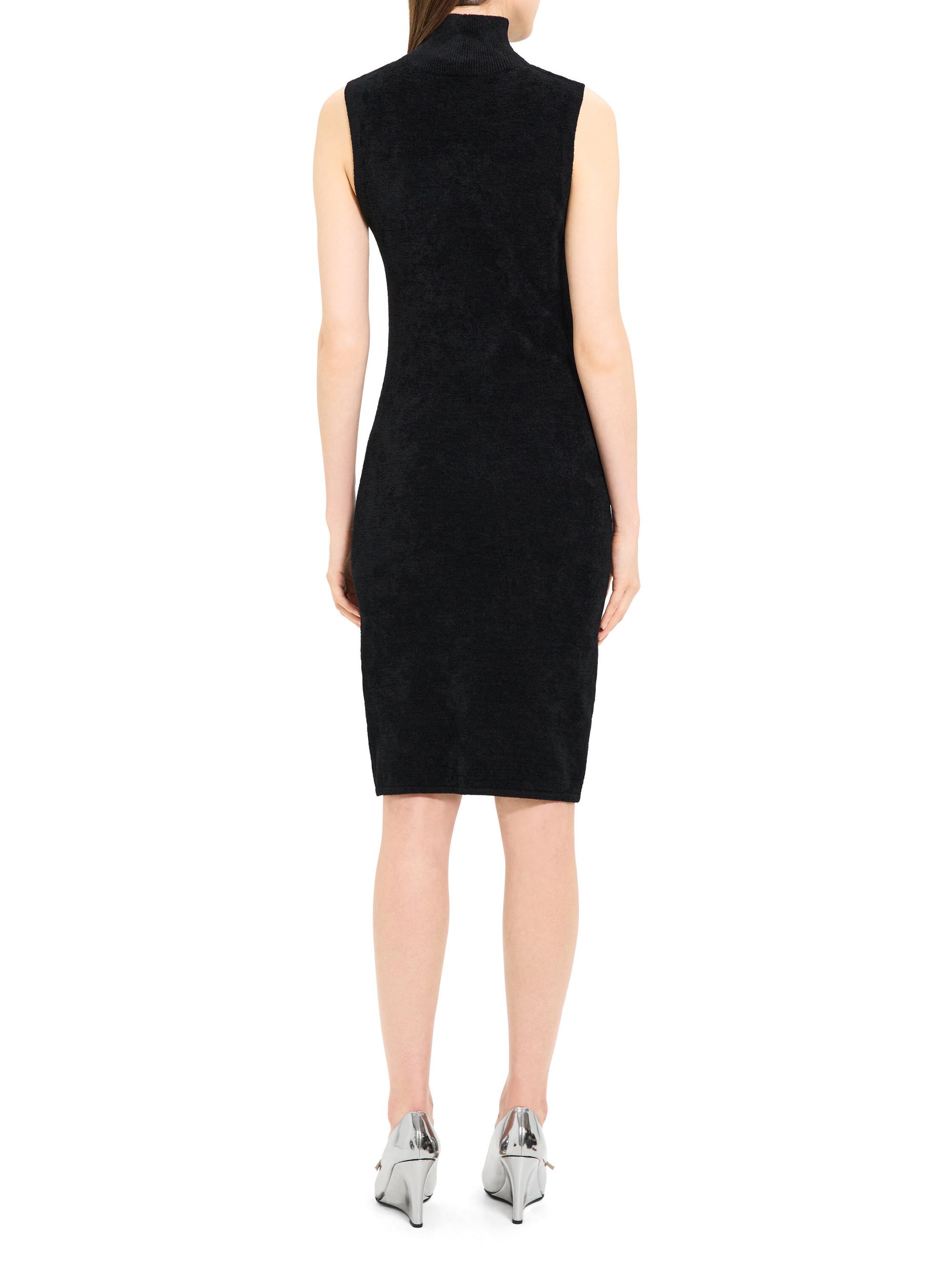Shop Theory Micro Velvet Turtleneck Sheath Dress | Saks Fifth Avenue
