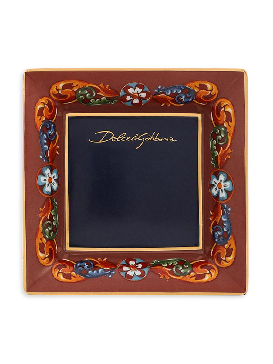Dolce&Gabbana Carretto Square Trinket Dish | Saks Fifth Avenue