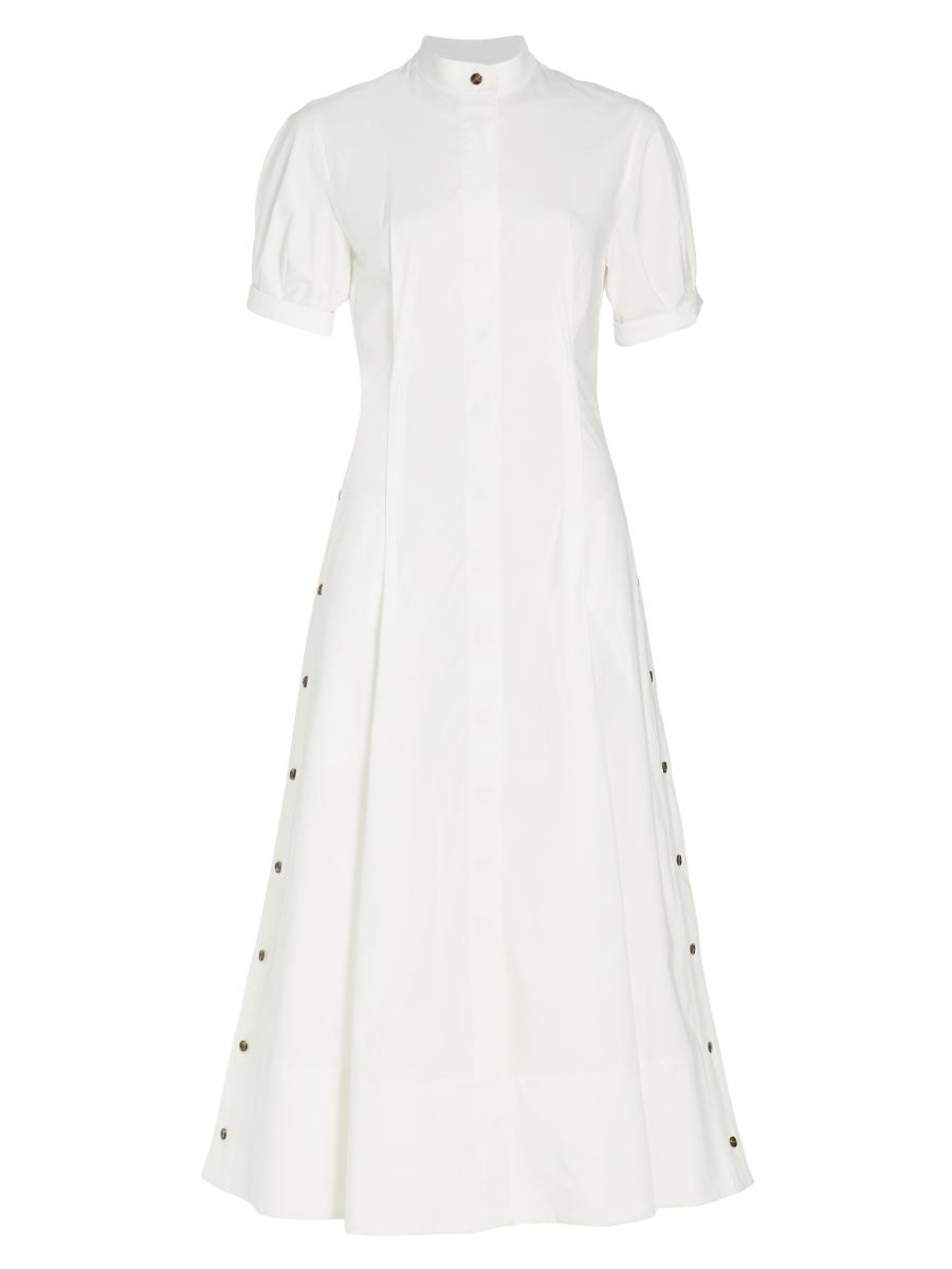 Proenza Schouler Poplin Cotton Midi Shirtdress | Saks Fifth Avenue