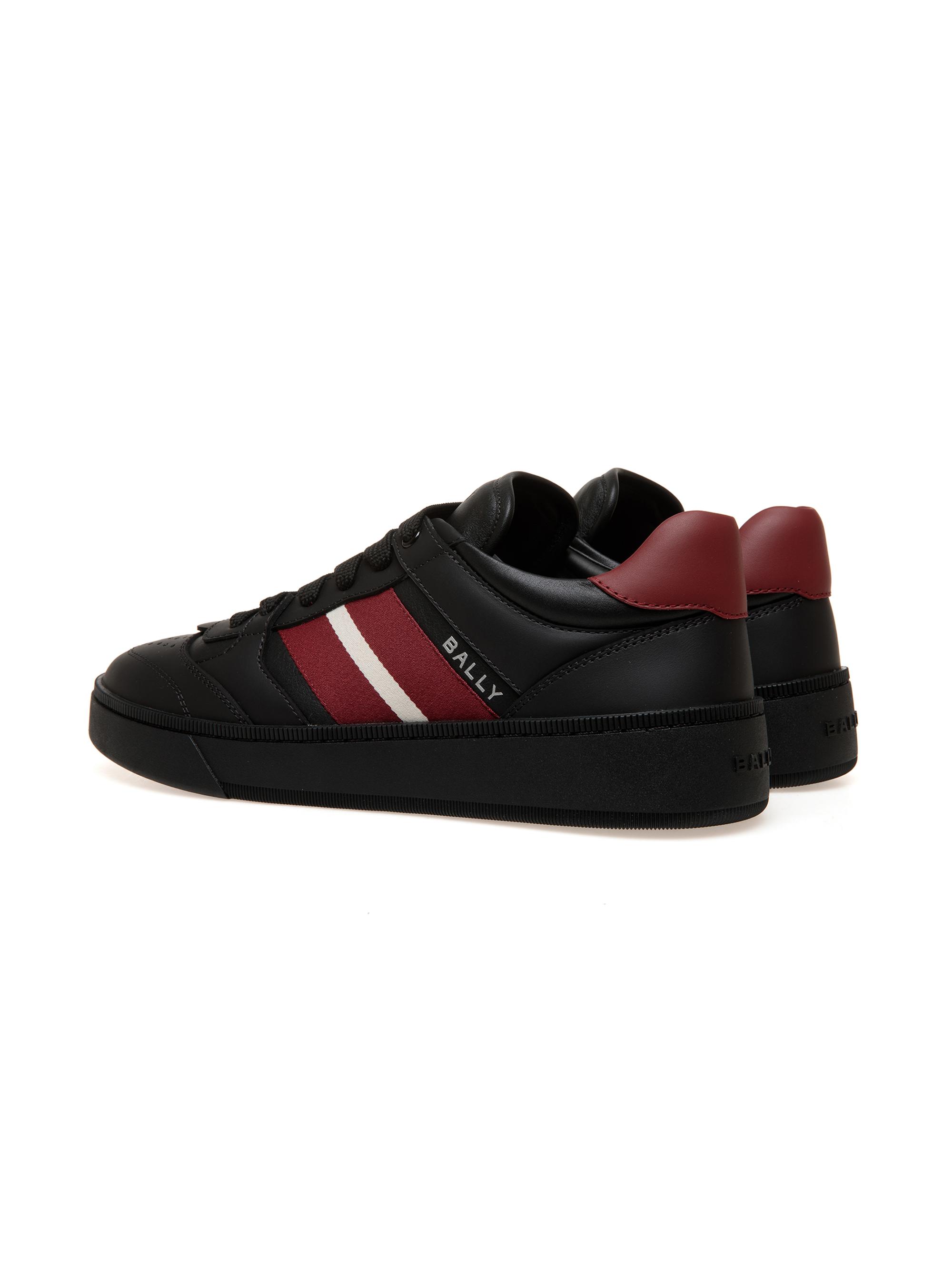 Bally Rebby Striped Leather Low-Top Sneakers | Saks Fifth Avenue