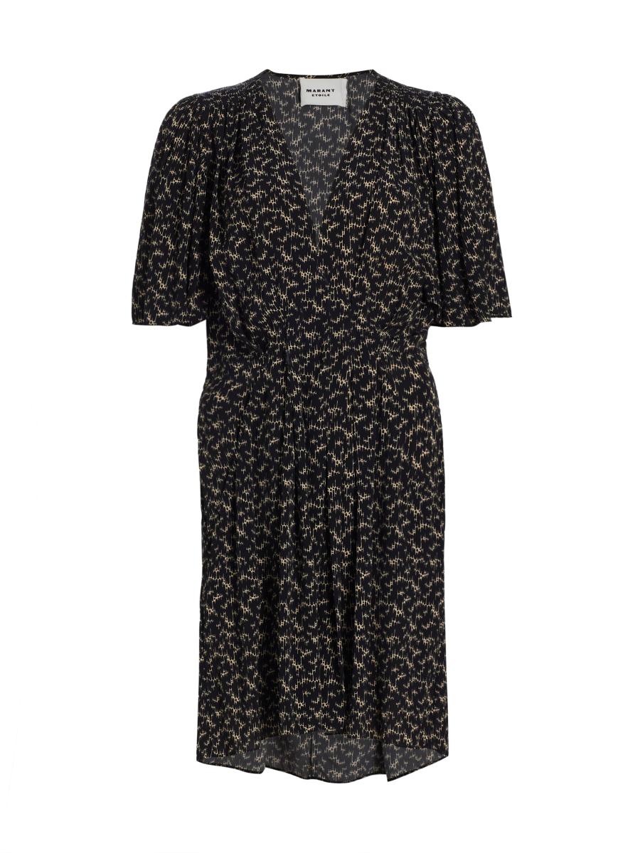 Shop Isabel Marant Étoile Vedolia Abstract Print Minidress Shop Isabel Marant Étoile Vedolia Abstract Print Minidress