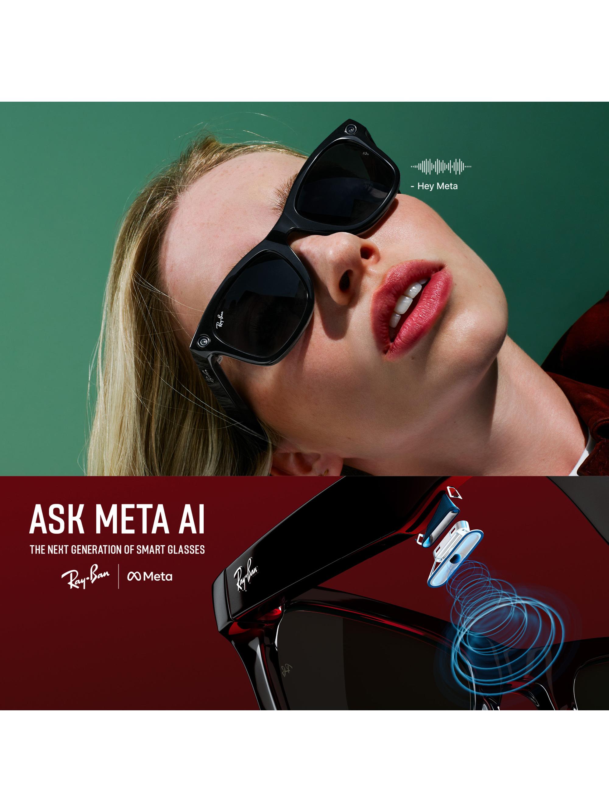 Ray-Ban RW4009 50MM Ray-Ban Meta Headliner Pantos Smart Glasses | Saks ...