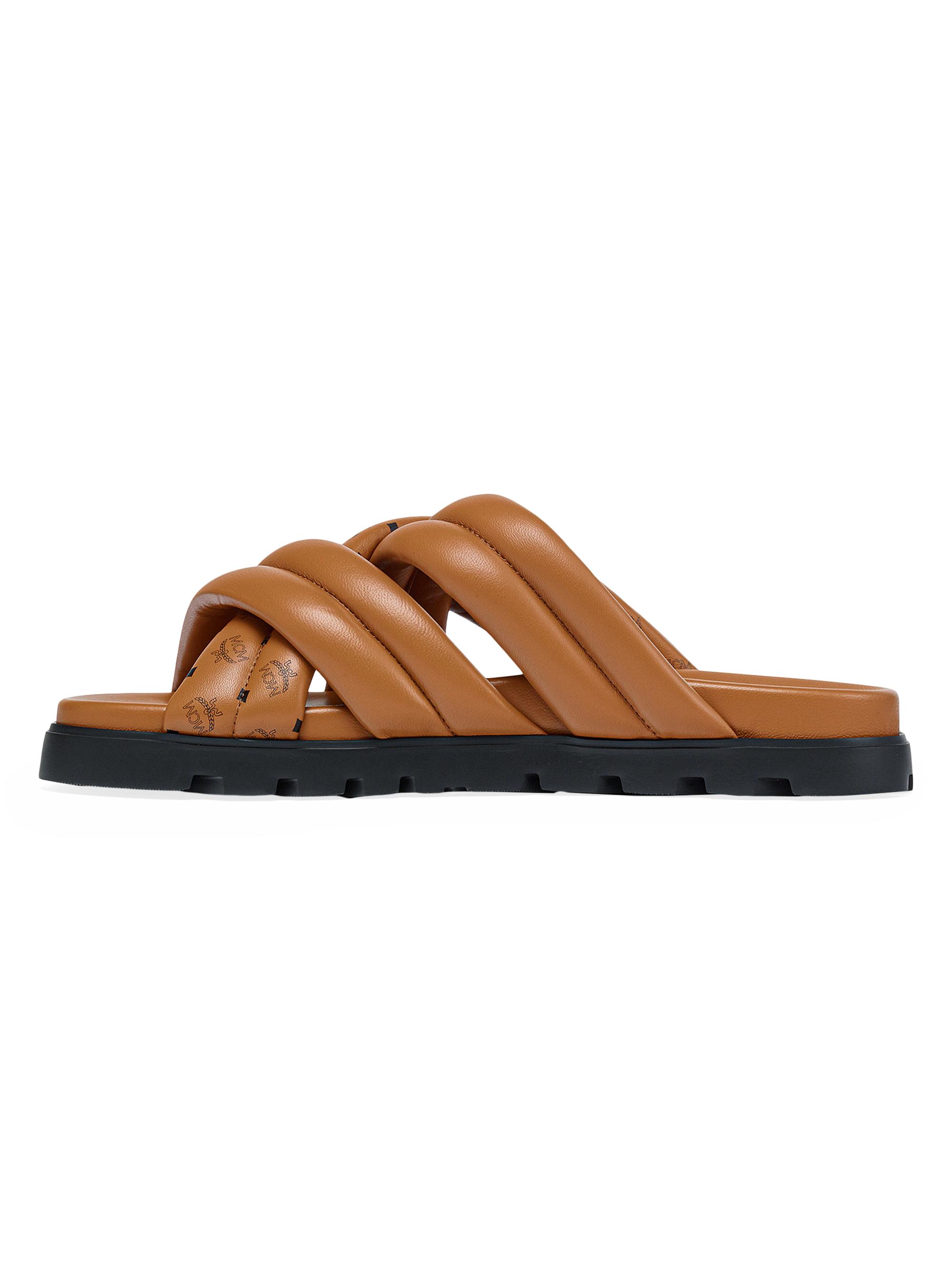 MCM Leather Sandals | Saks Fifth Avenue