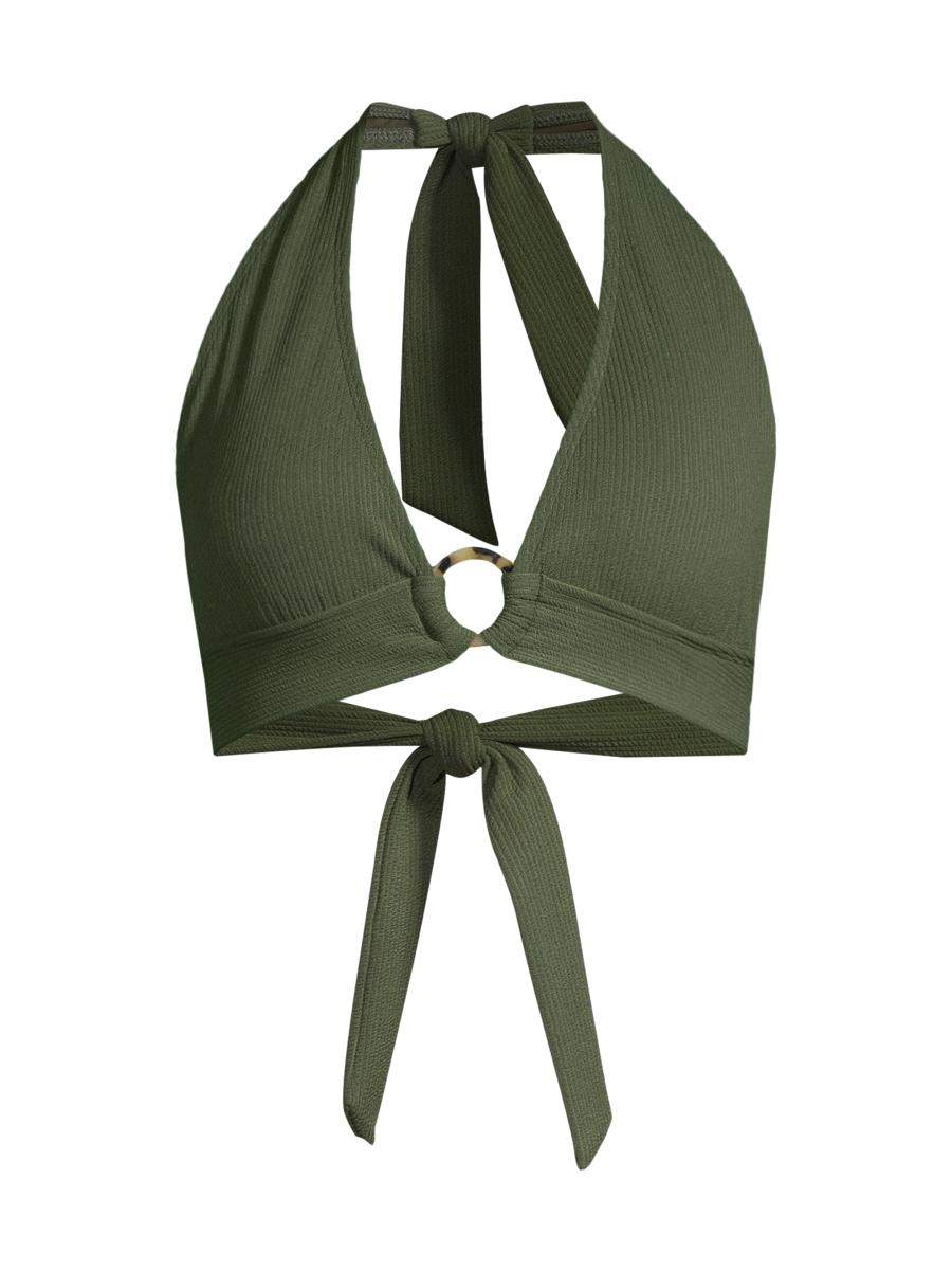 Change of Scenery Erin Ring Halter Bikini Top | Saks Fifth Avenue