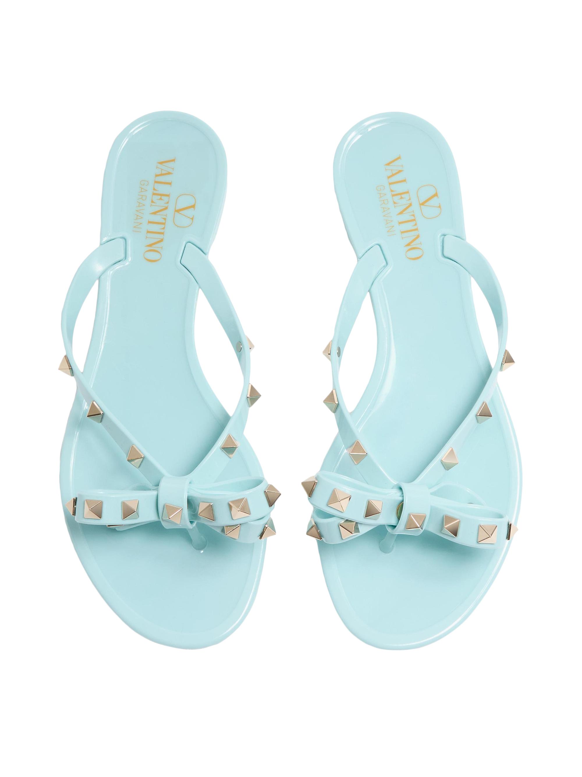 Valentino Garavani Rockstud Rubber Slippers | Saks Fifth Avenue