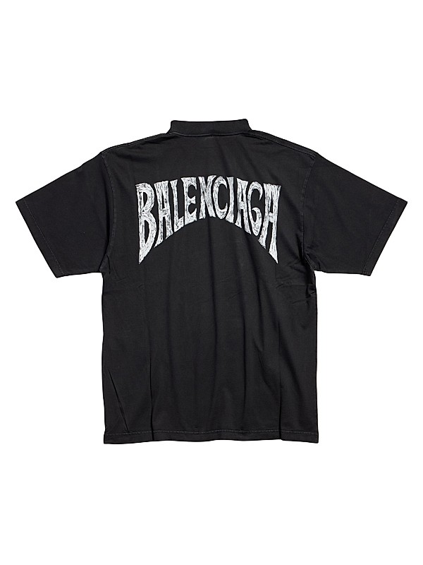 Shop Balenciaga Paris Tropical T-Shirt Medium Fit | Saks Shop Balenciaga Paris Tropical T-Shirt Medium Fit | Saks