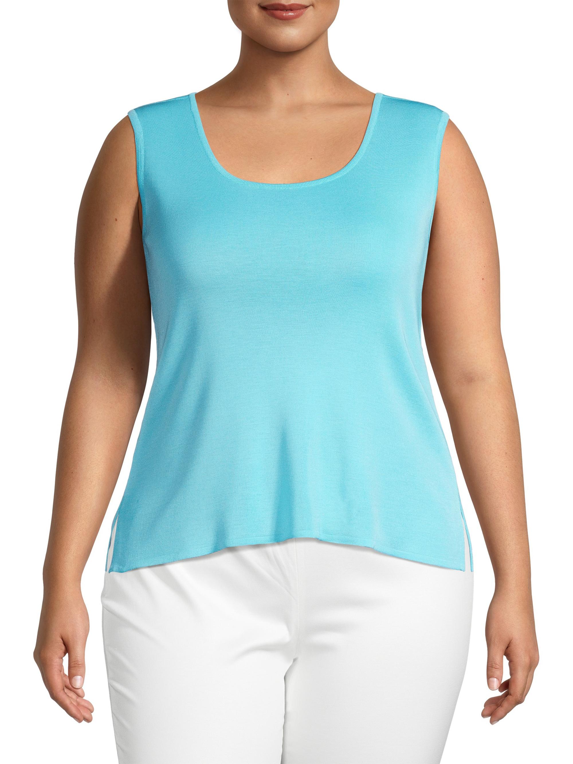 Ming Wang Knit Scoopneck Tank | Saks Fifth Avenue