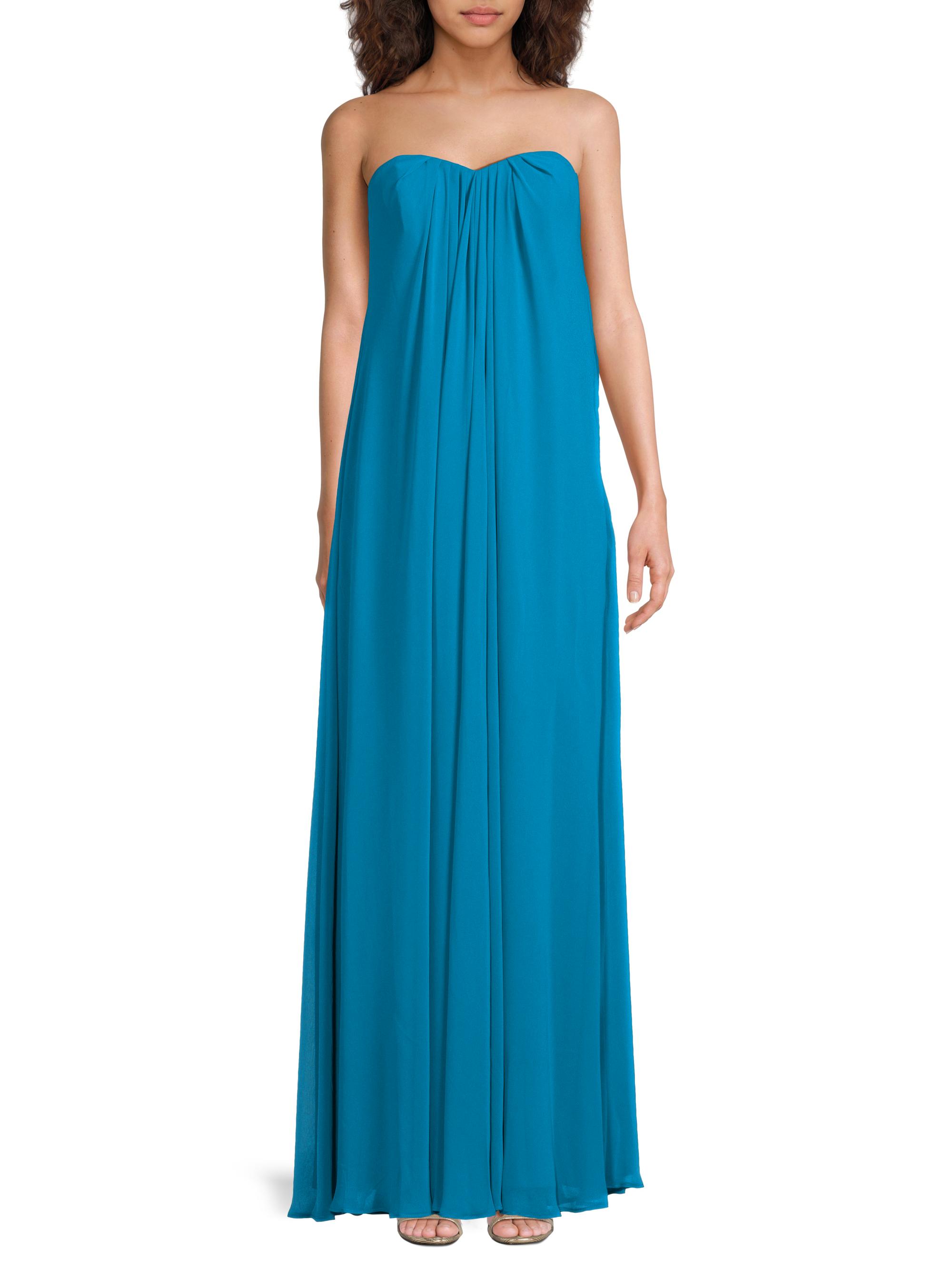 Liv Foster Strapless Chiffon Maxi Dress | Saks Fifth Avenue