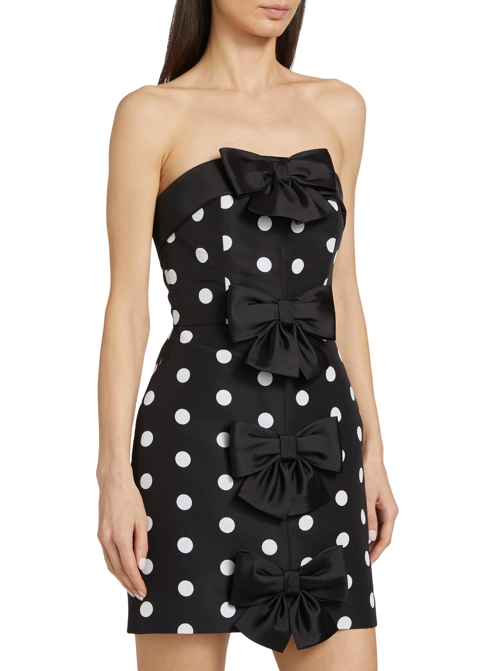 Alexia María Georgie Polka Dot Silk Minidress | Saks Fifth Avenue