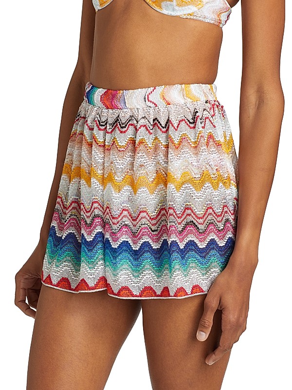 Shop Missoni Zigzag Knit Shorts | Saks Fifth Avenue Shop Missoni Zigzag Knit Shorts | Saks Fifth Avenue