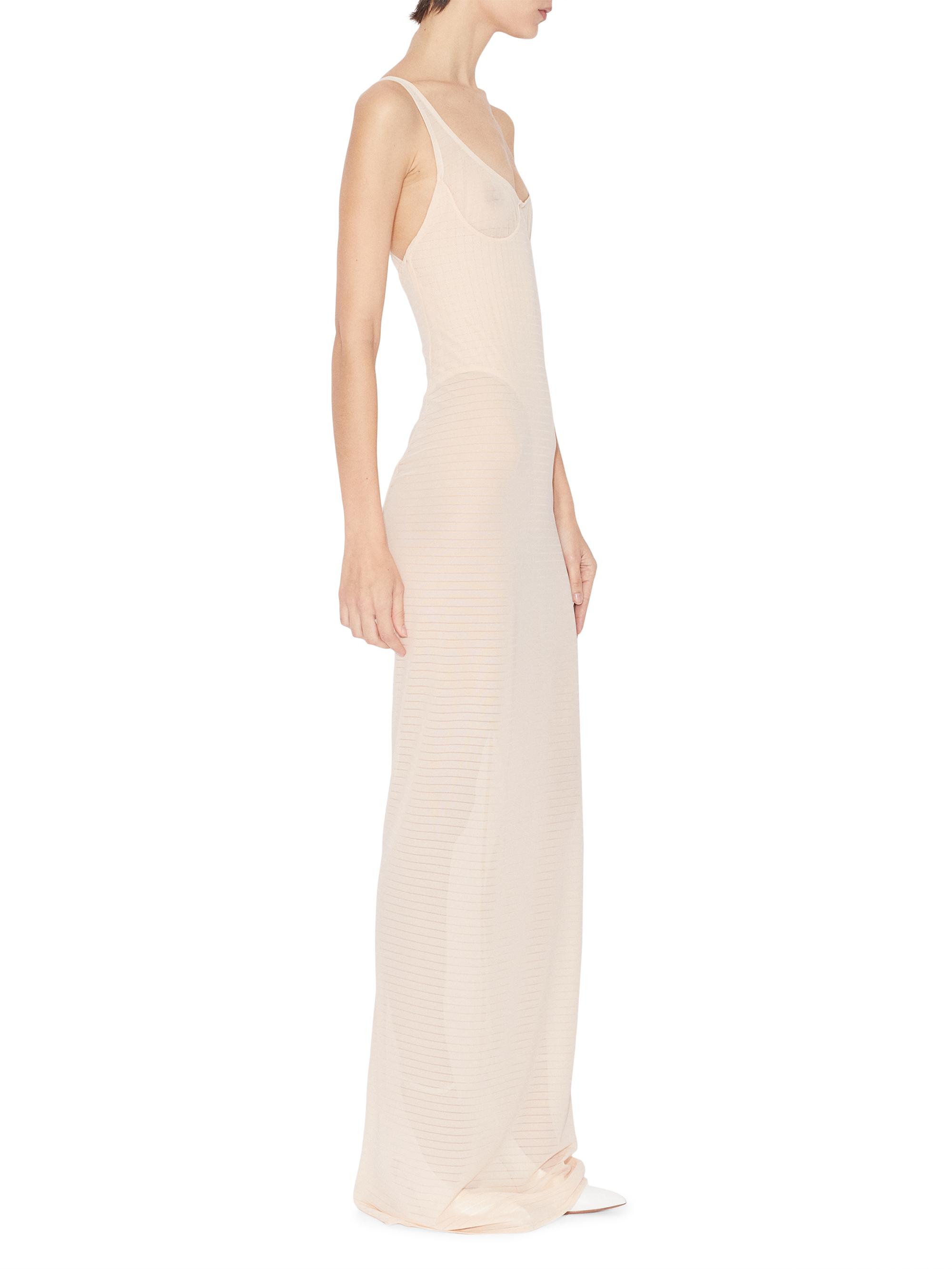 Alaïa Sculpt Sheer Maxi Dress | Saks Fifth Avenue