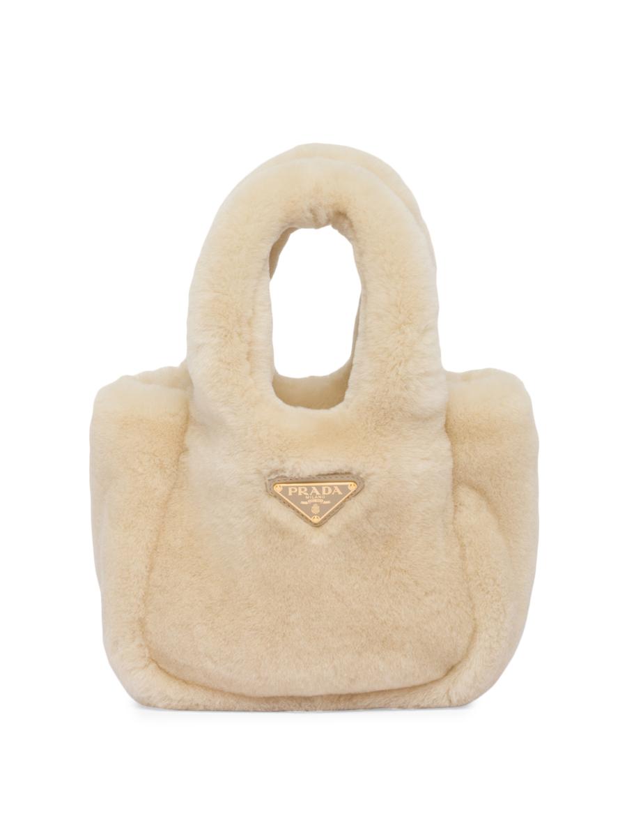 Prada Shearling Mini Handbag | Saks Fifth Avenue
