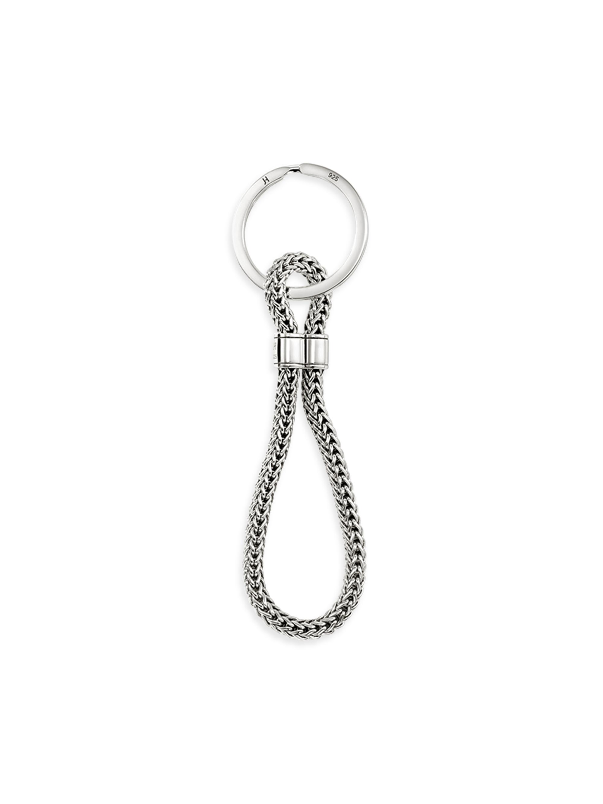John Hardy Icon Sterling Silver Key Chain | Saks Fifth Avenue