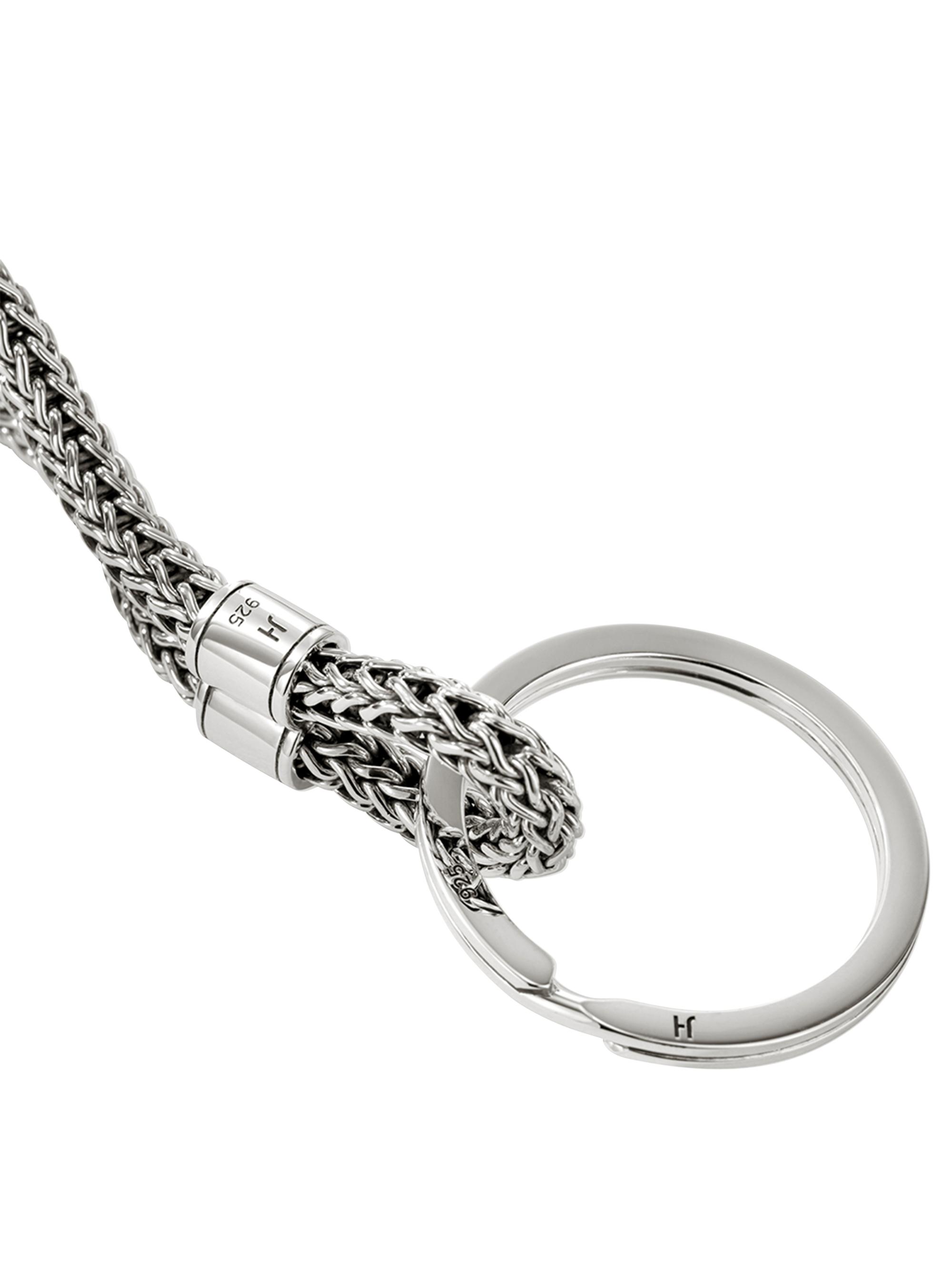 John Hardy Icon Sterling Silver Key Chain | Saks Fifth Avenue
