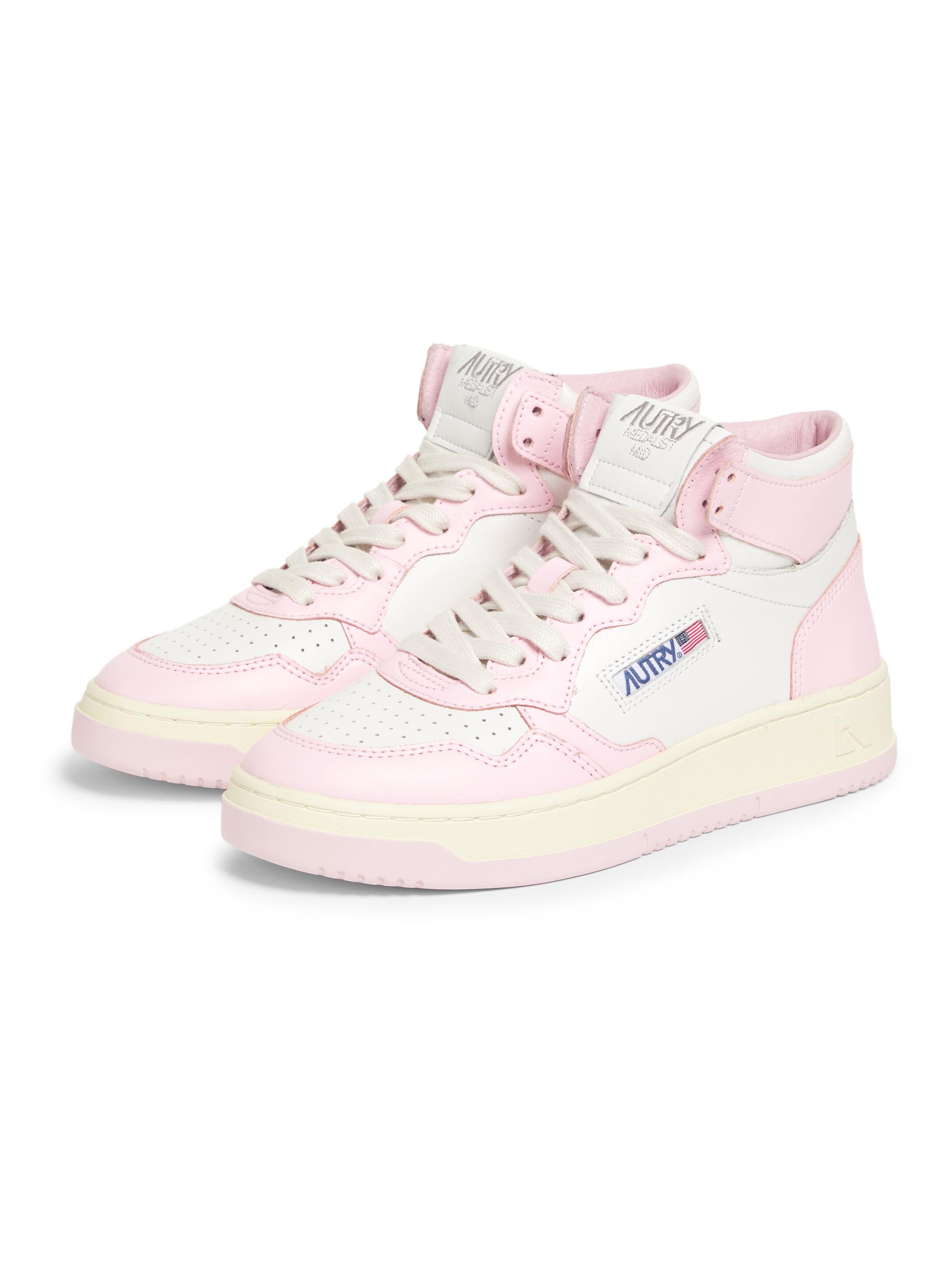 Autry Medalist Two-Tone High-Top Sneakers | Saks Fifth Avenue