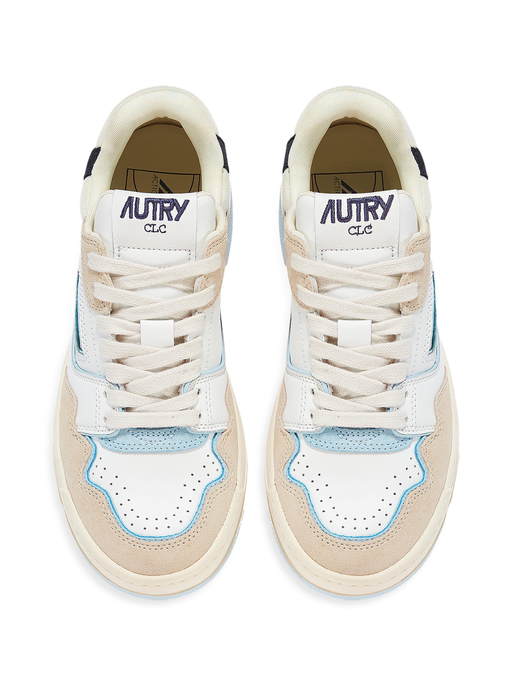 Autry CLC Leather & Mesh Low-Top Sneakers | Saks Fifth Avenue