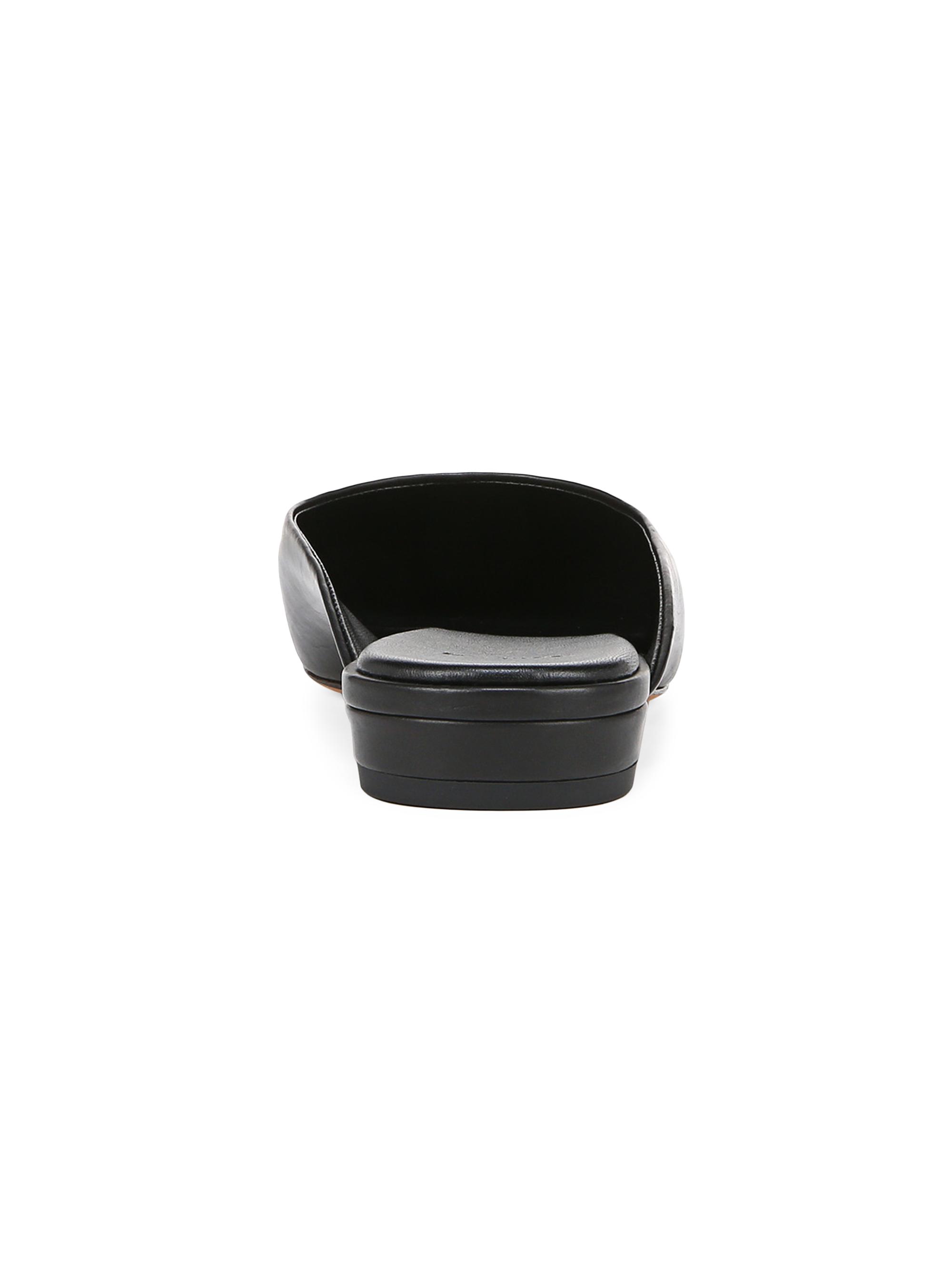 Vince Ana Leather Mules | Saks Fifth Avenue